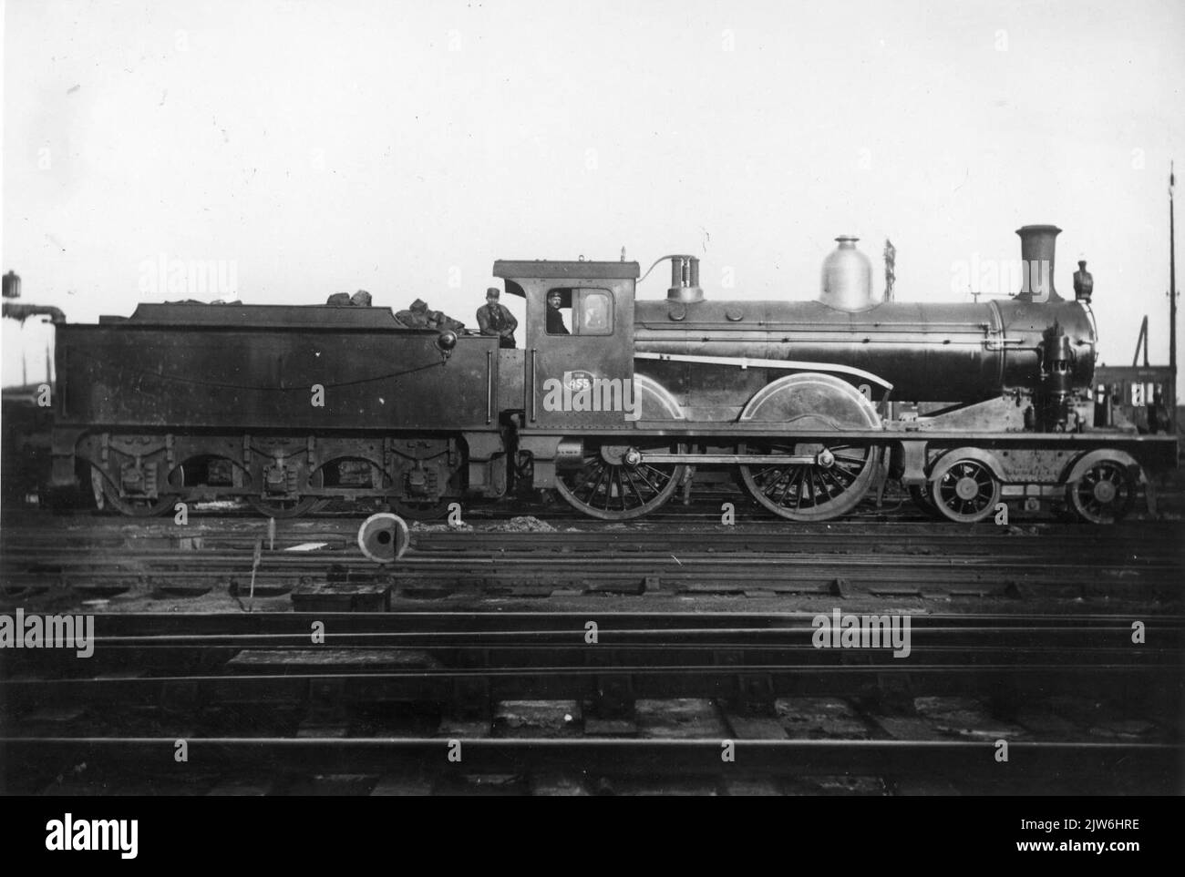Image of the steam locomotive No. 455 from the series 421-460 of the H ...