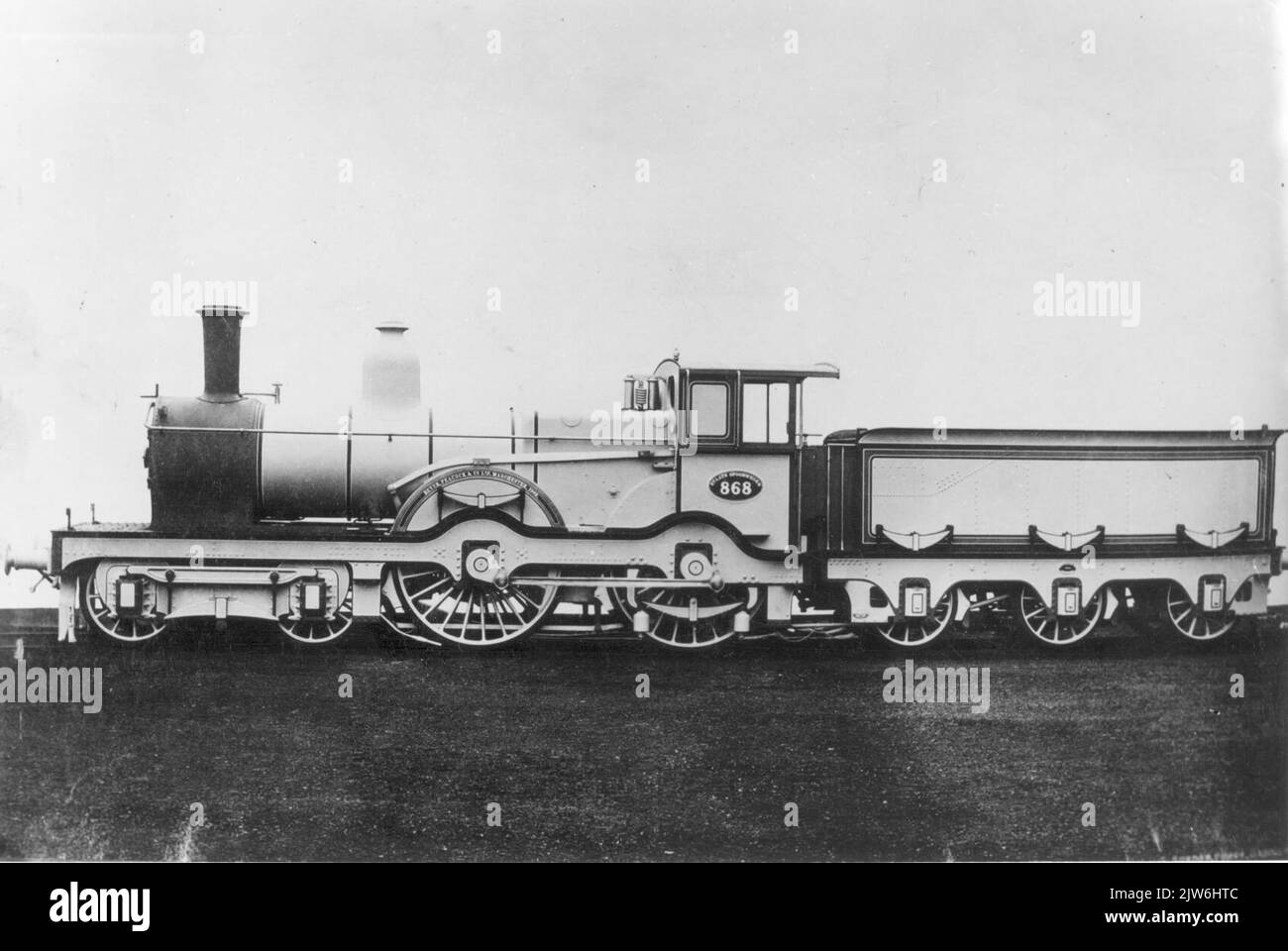 Image of the steam locomotive No. 868 from the series 801-935 of the S ...