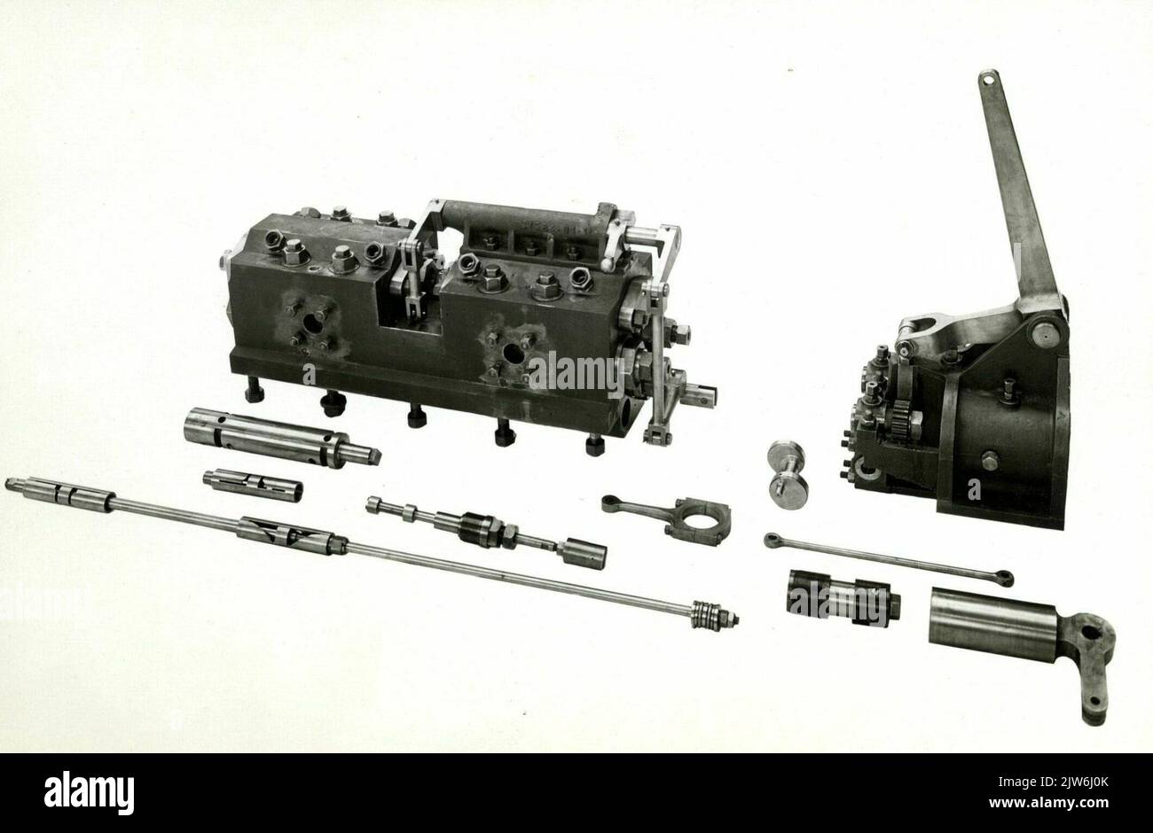 Image of parts of the hydraulic valve movement system "Meier ...