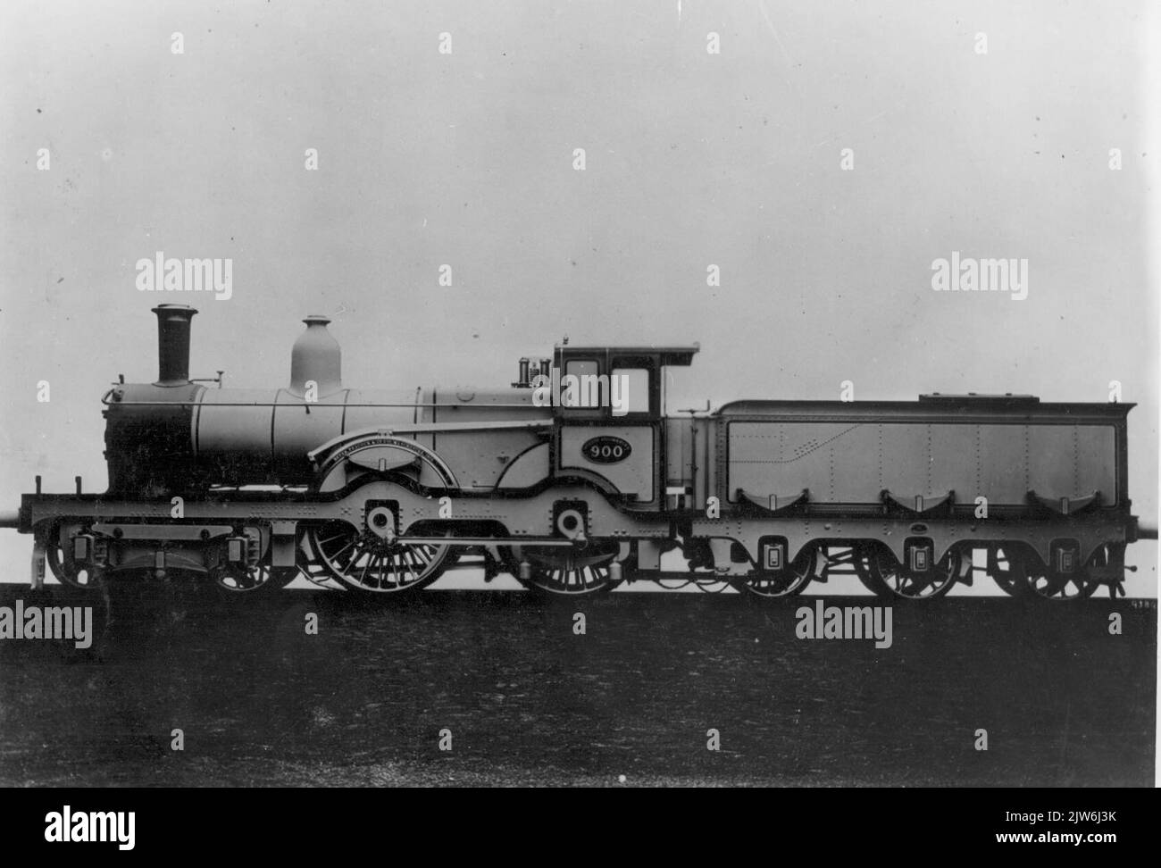 Image of the steam locomotive No. 900 from the series 801-935 of the S ...