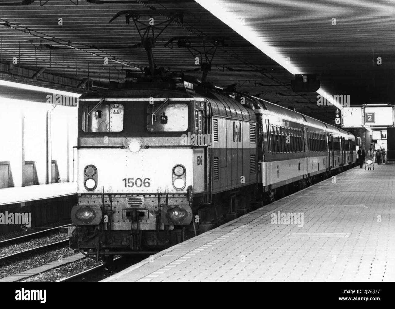 Image of a carriage (plan ICR) of the N.S. drawn by the electric ...