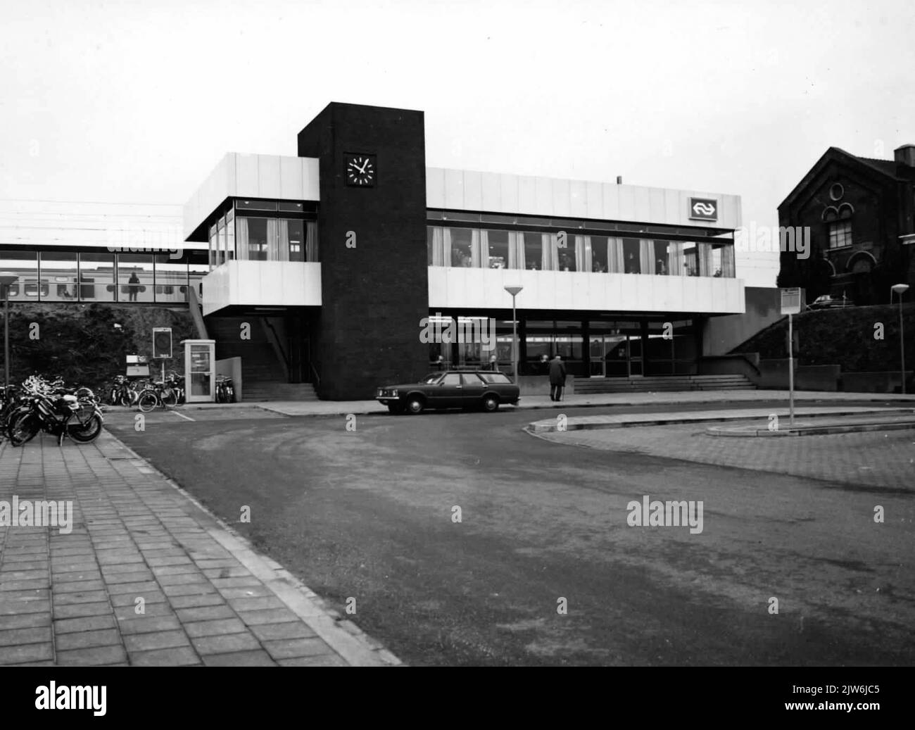 Square railway station in Black and White Stock Photos & Images - Alamy