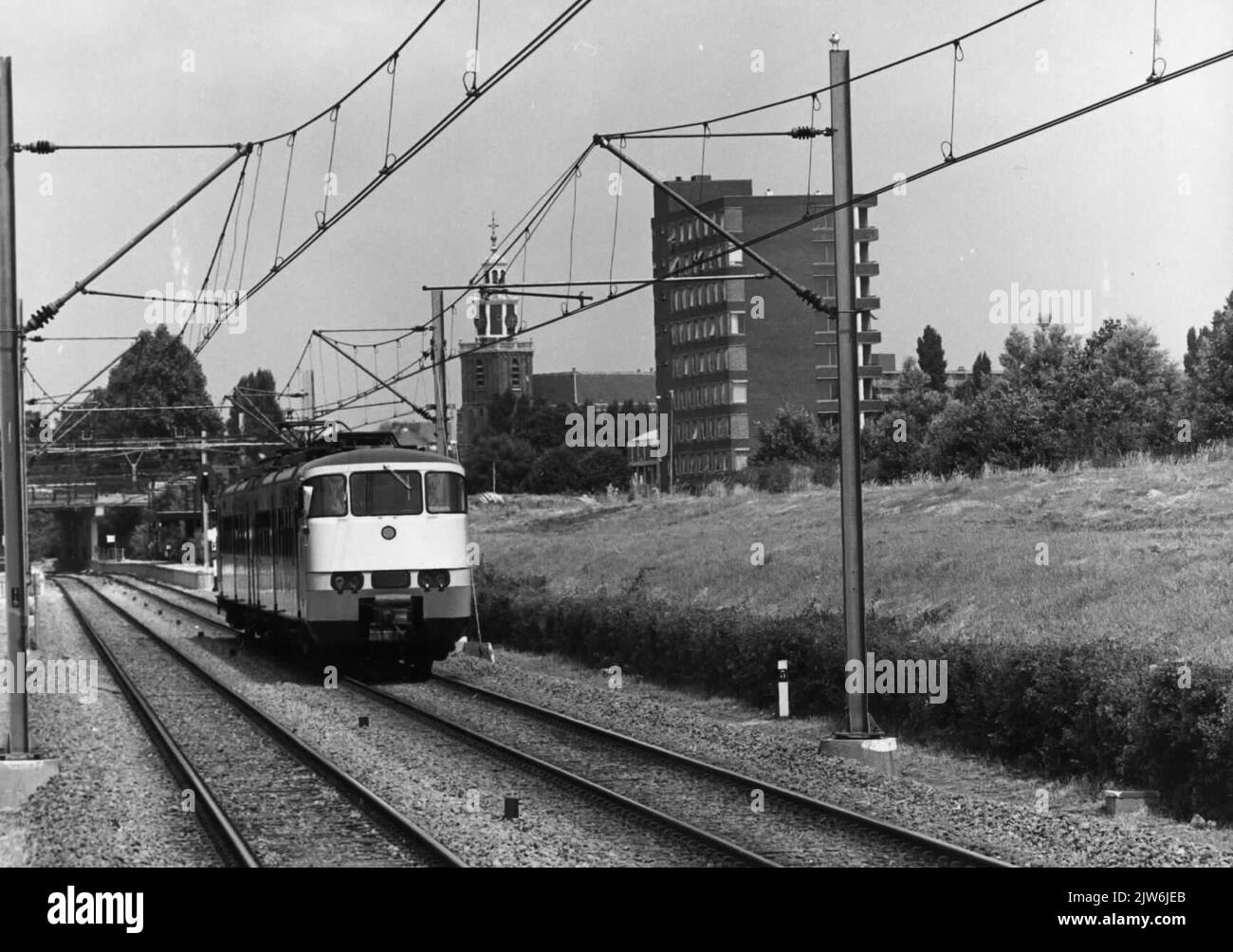 Image of an electric train set (Plan Y '' Sprinter '') of the N.S. On ...