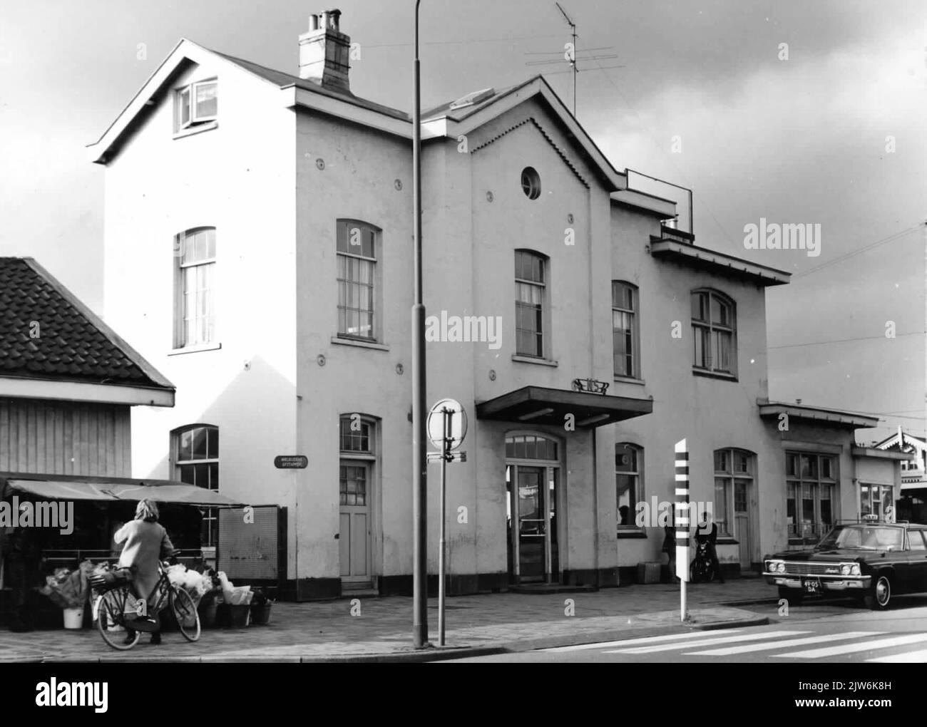 View of the N.S. station in Castricum Stock Photo - Alamy