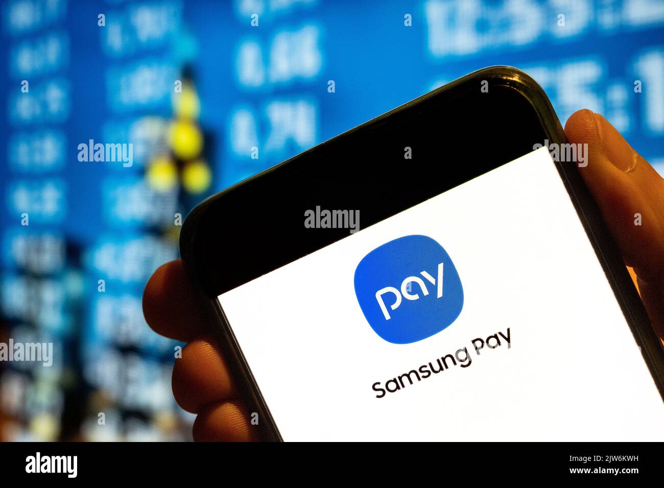 In this photo illustration, the Korean mobile payment and digital ...