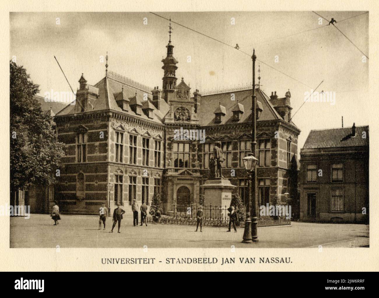 View of the Academy Building (Munsterkerkhof 29) in Utrecht.n.b.: In ...