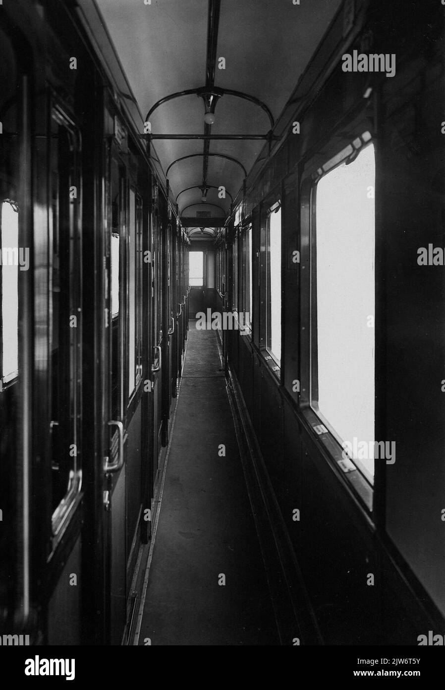 Interior of a carriage from the AB 7521 - 7555 series of the N.S.: Side ...