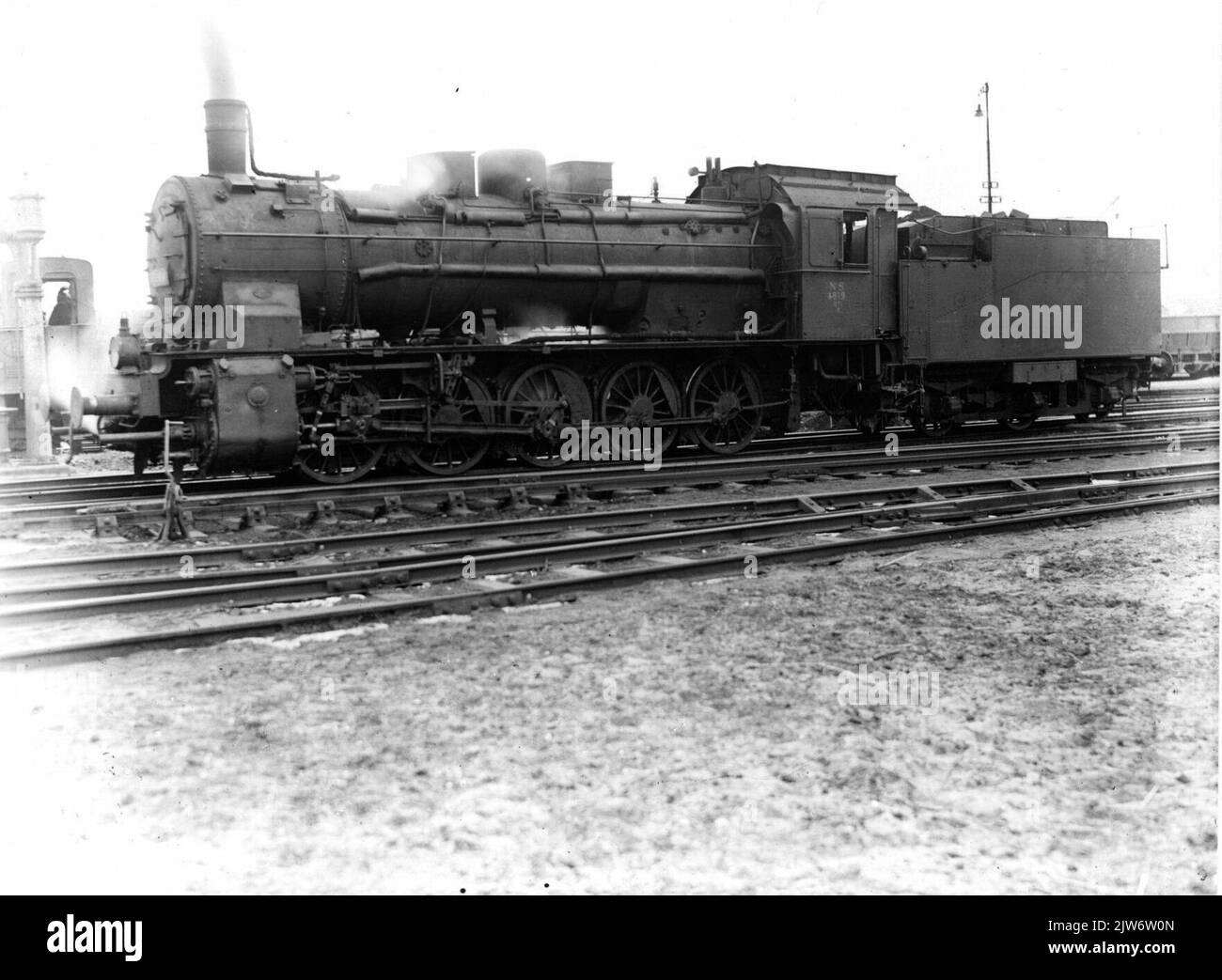 Image of the steam locomotive No. 4819 (series 4800, nos. 4801-4824, ex ...