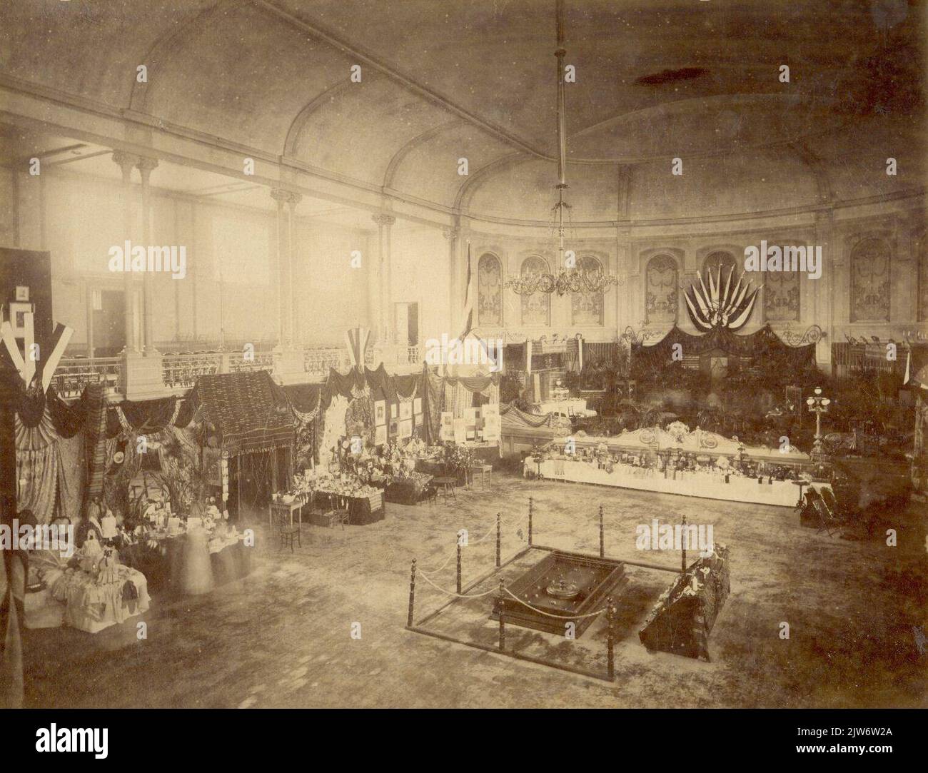 Interior of the Tivoli building (Kruisstraat 1) in Utrecht, during an ...
