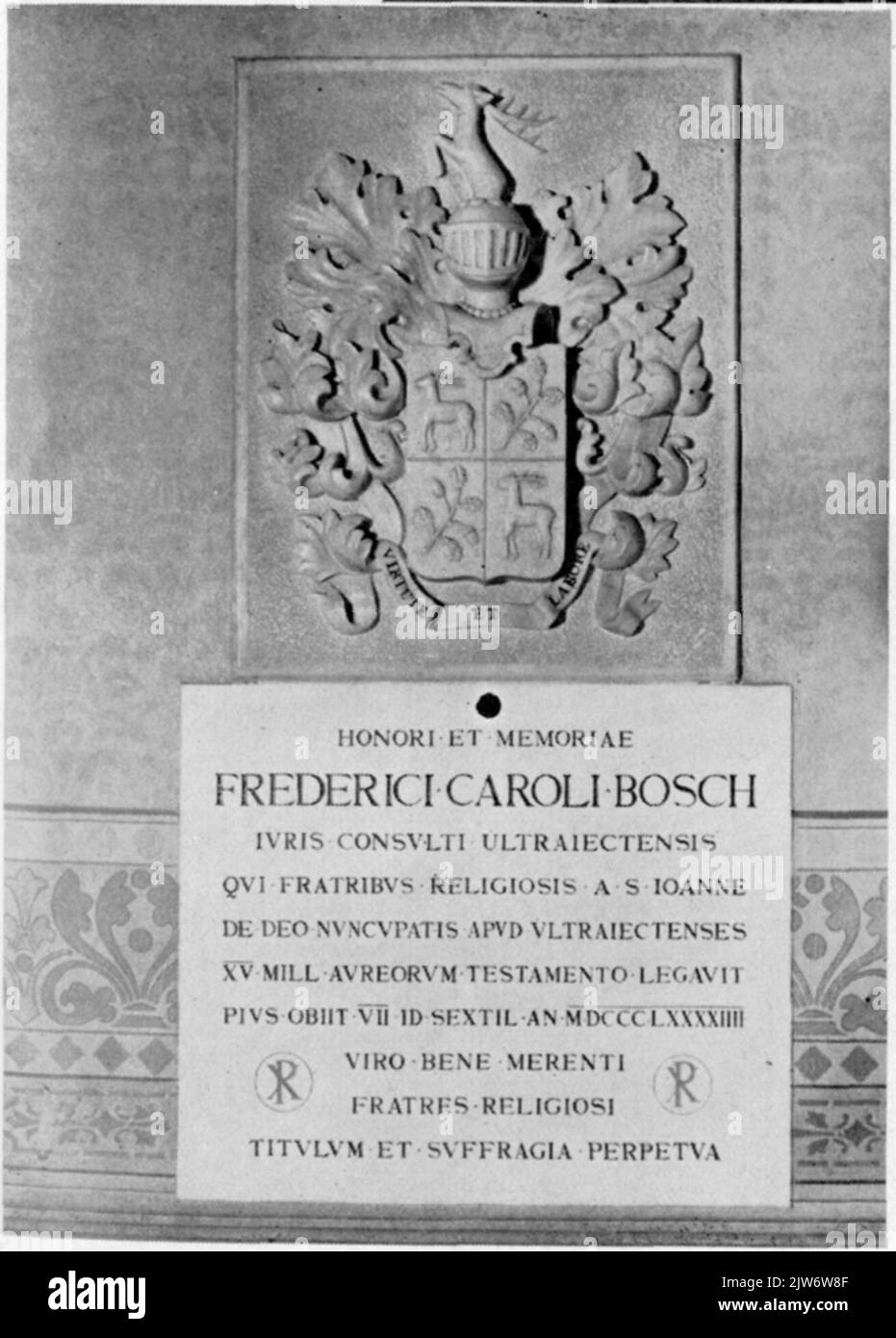 Interior of the St.-Joannes de Deo hospital (Mariaplaats 28) in Utrecht ...