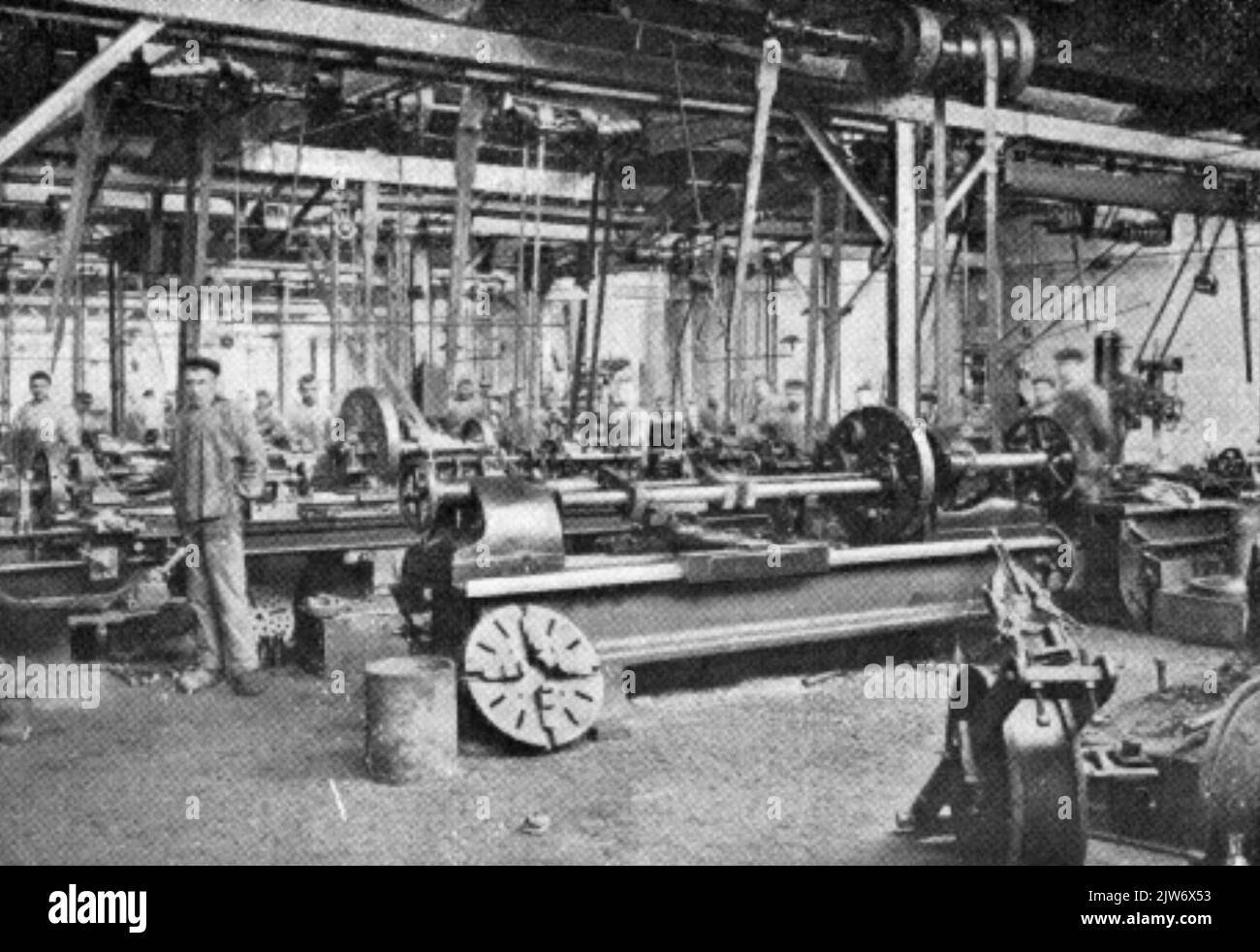 Interior of the Drakenburgh Machinefabriek (Croeselaan 142) in Utrecht ...