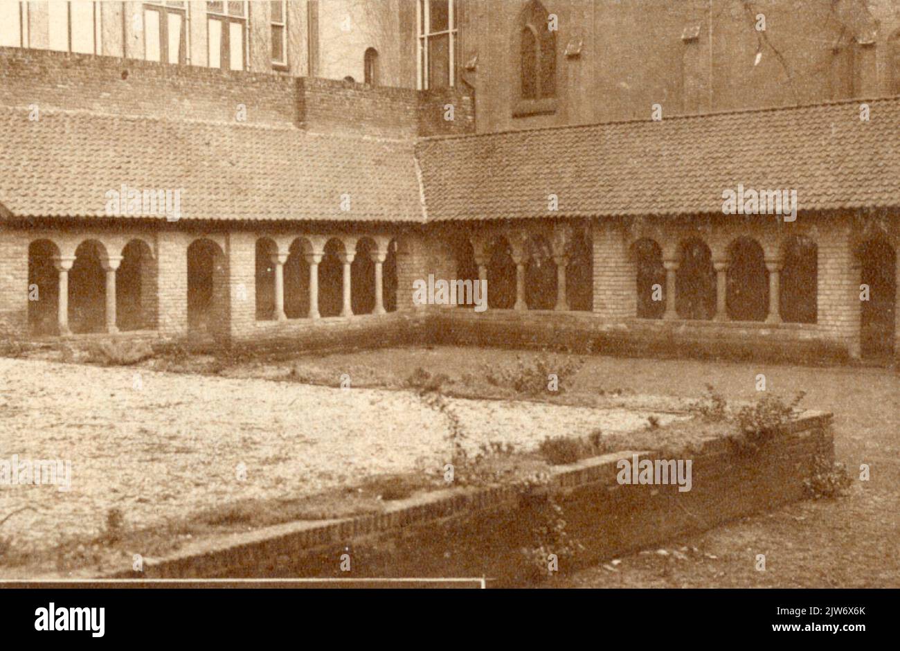 View of the southeastern corner of the Cross of the Mariakerk in ...
