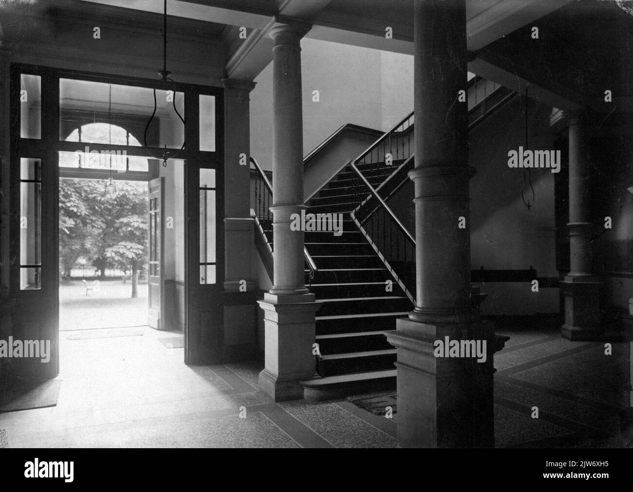 Interior of the public primary school for girls Pieterskerkhof 10 in ...