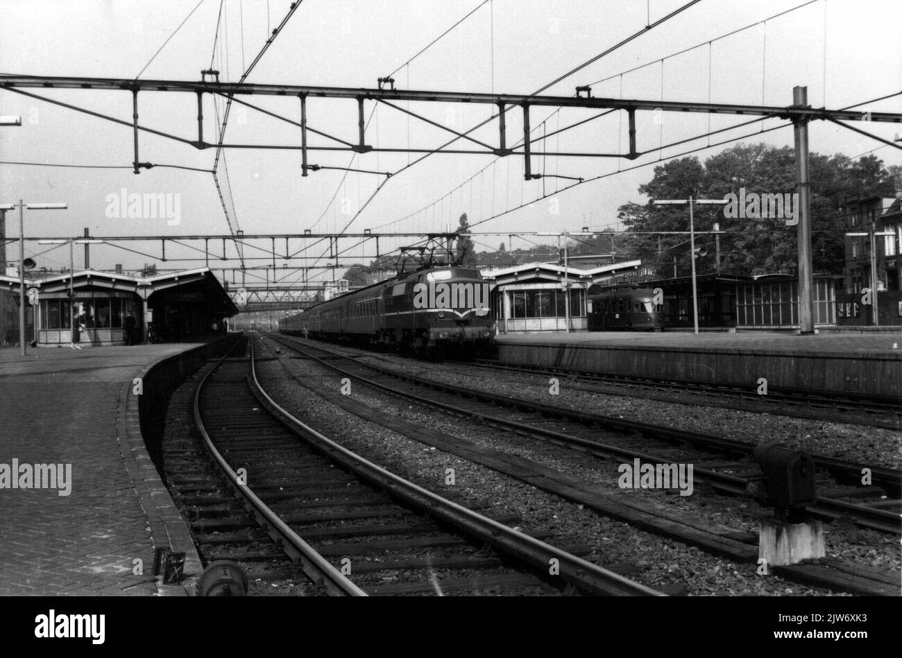Image of the electric locomotive No. 1204 (series 1200) of the N.S ...