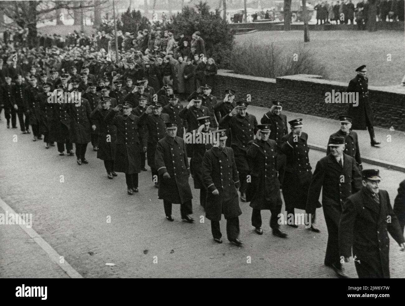 Image of the parade of the main conductors of the N.S. During the ...