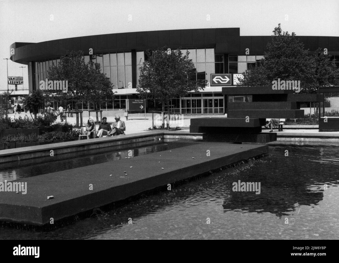 View of the N.S. station Schiphol in Schiphol Stock Photo - Alamy