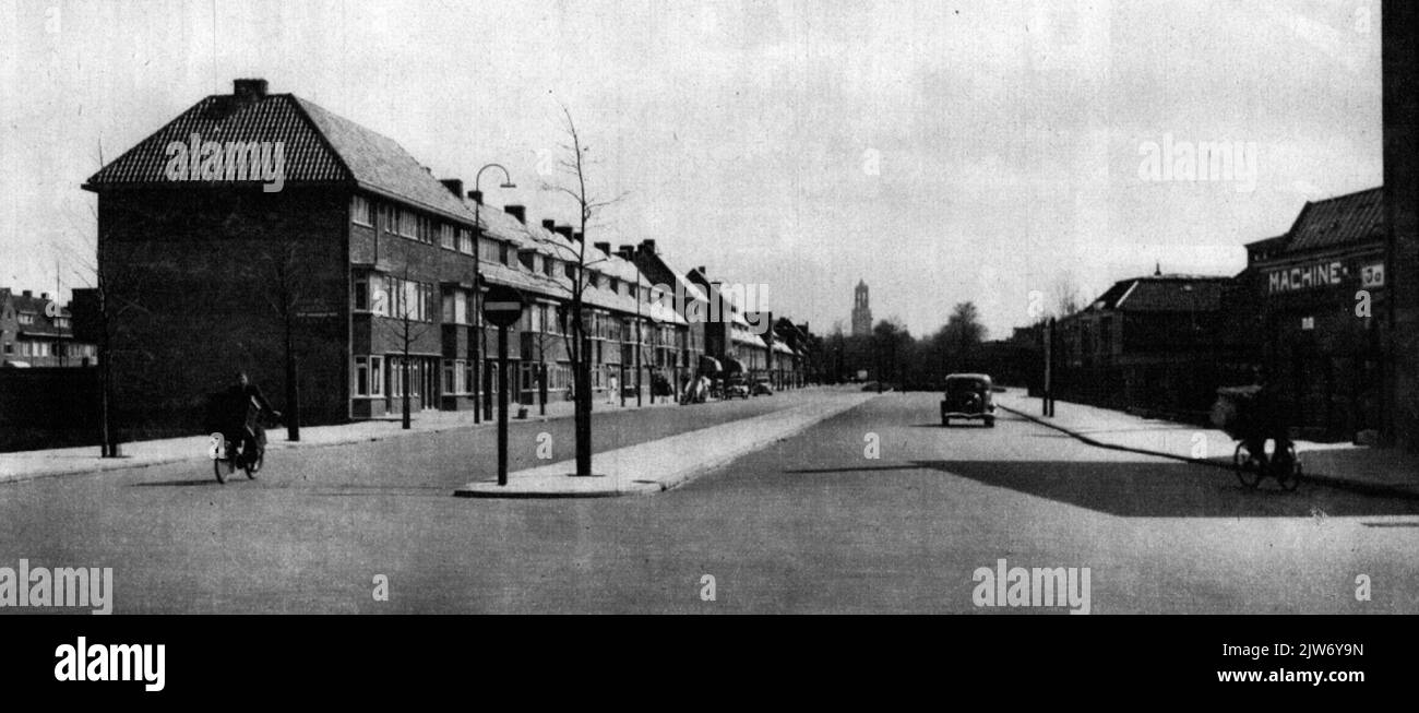 View of the Vleutenseweg in Utrecht at the Firm N.V. Machinefabriek ...