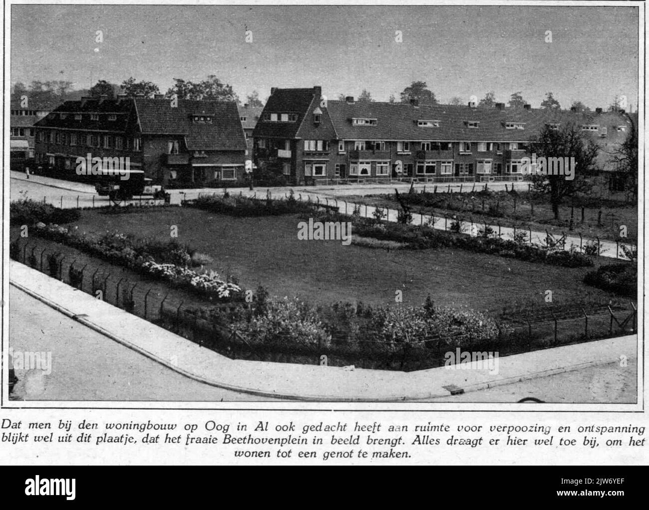 View of Beethovenplein in Utrecht Stock Photo - Alamy