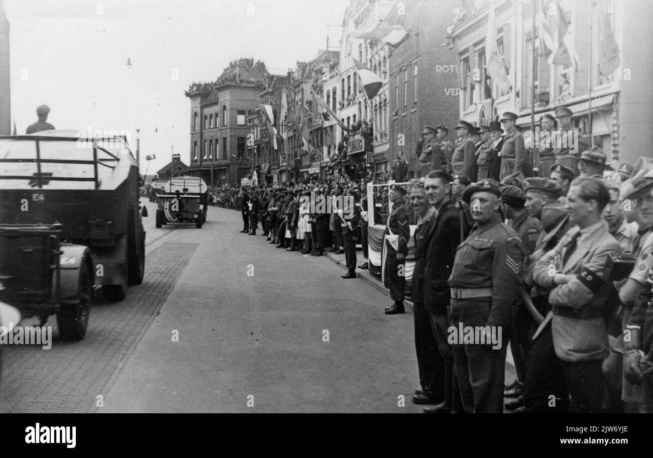 Image of the Memorial D-Day Parade. The parade of the 3rd Canadian ...