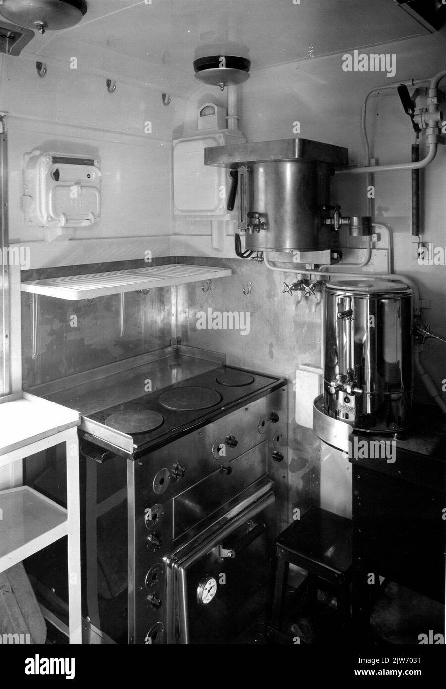 Interior of an electric train set matt. 1940 of the N.S. (Nos. 801-825 ...