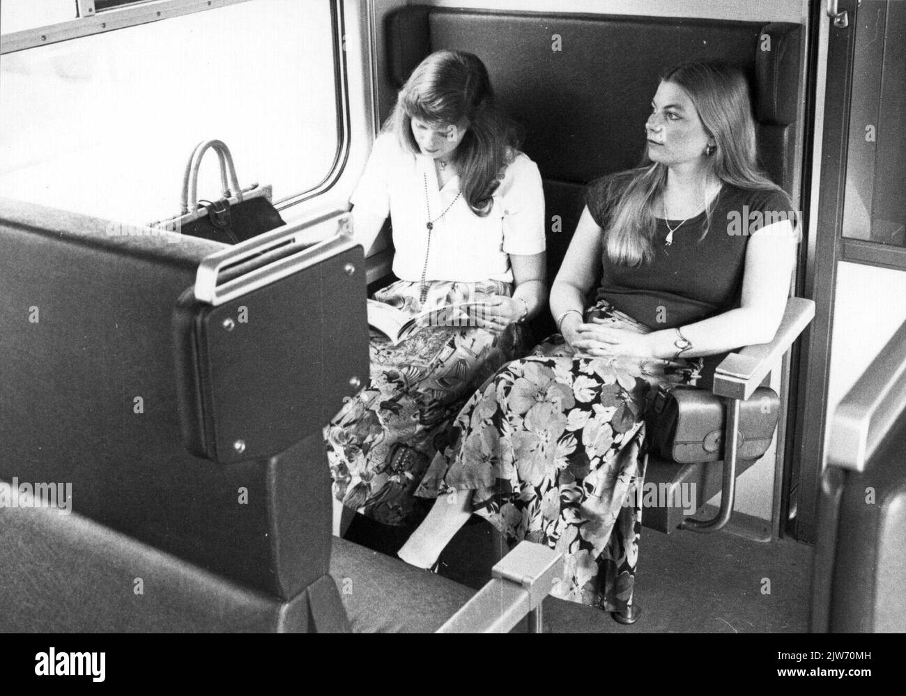 Train seats interior Black and White Stock Photos & Images - Alamy