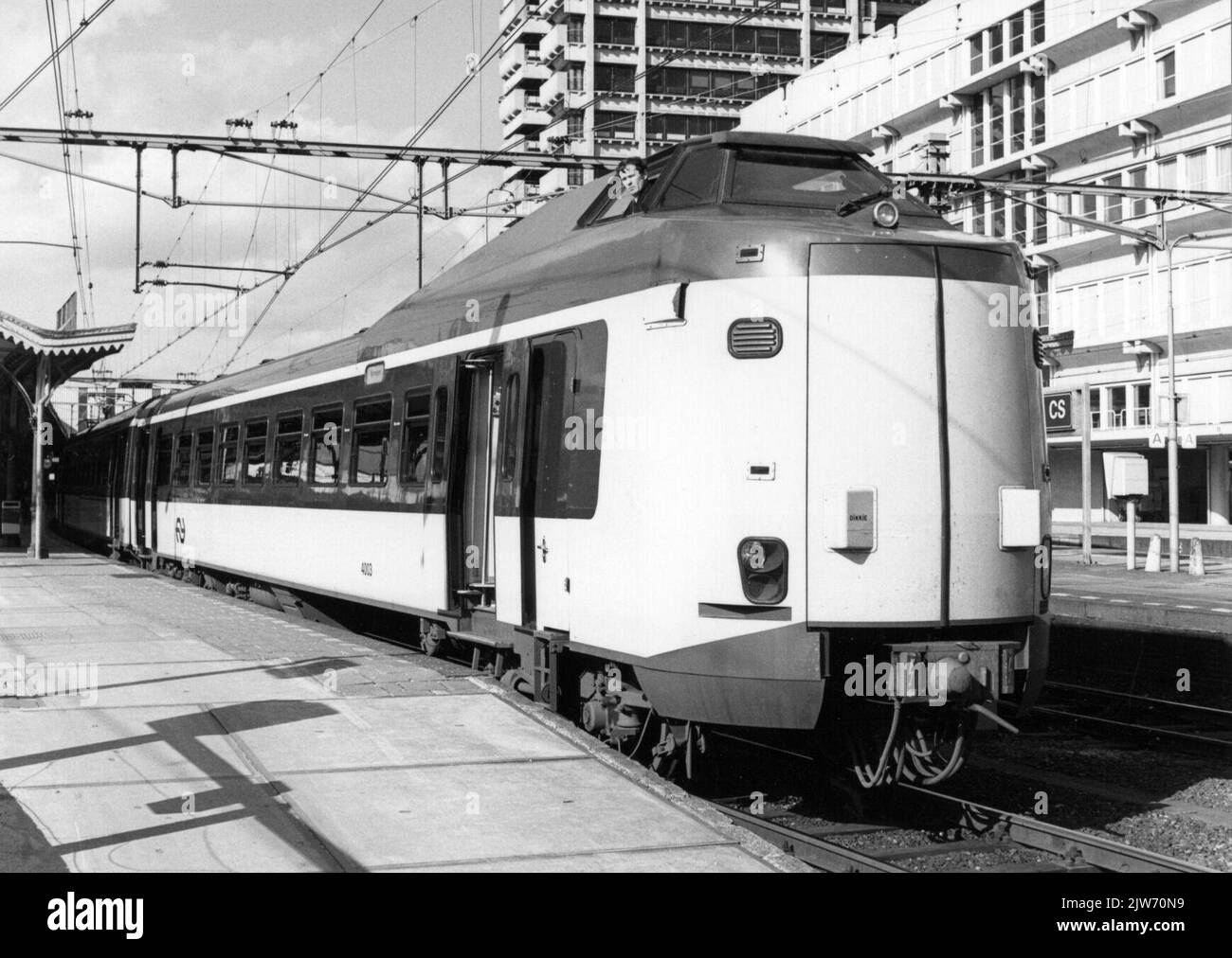 Image of the Electric Train Stel No. 4003 (ICM-0, Plan Z) of the N.S ...