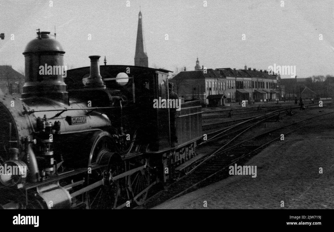 Image of the steam locomotive No. 45 "Cycloop" of the H.S.M. (later ...