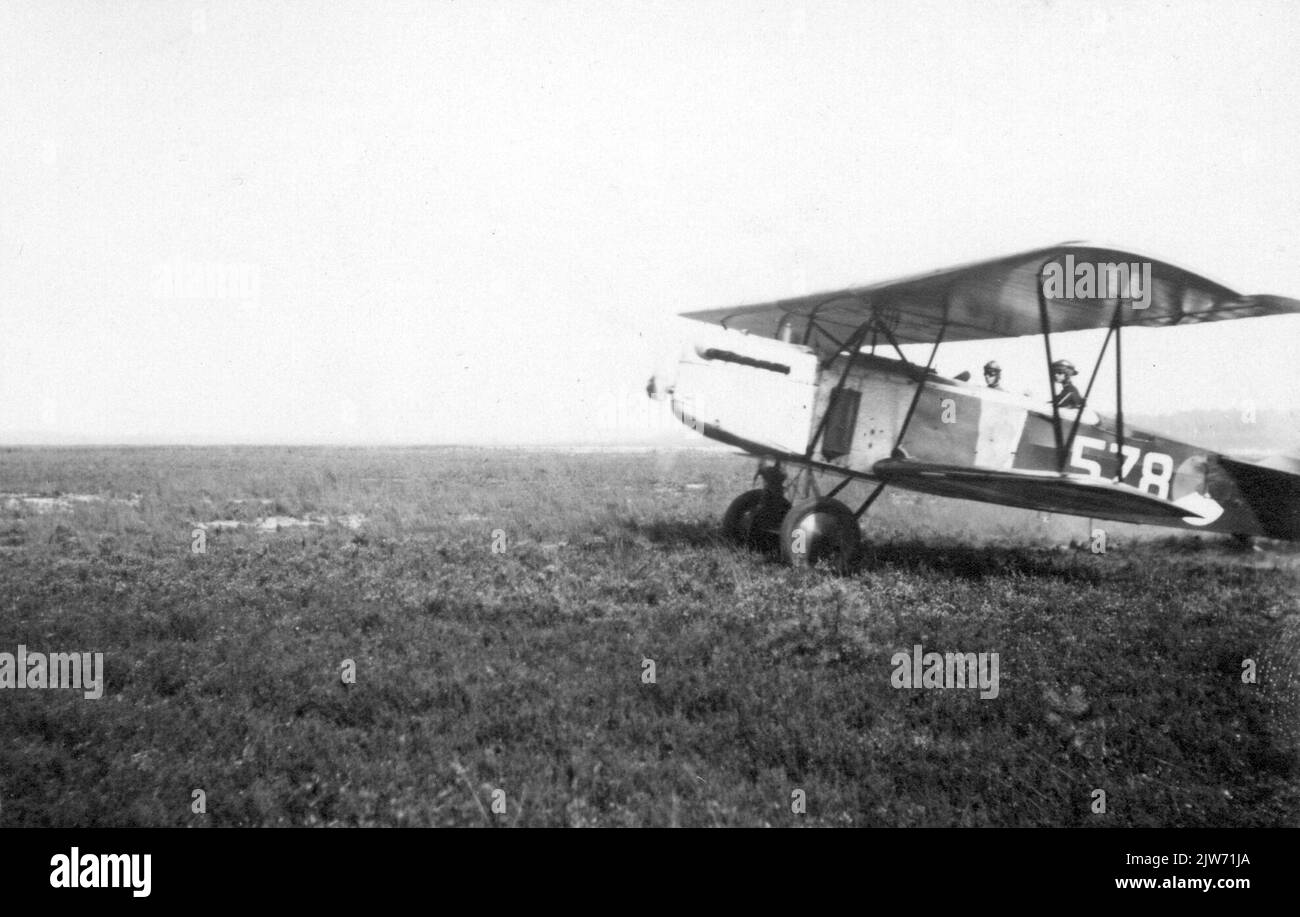 Image of the Fokker C.IV 578 aircraft, at the Soesterberg Air Base in ...