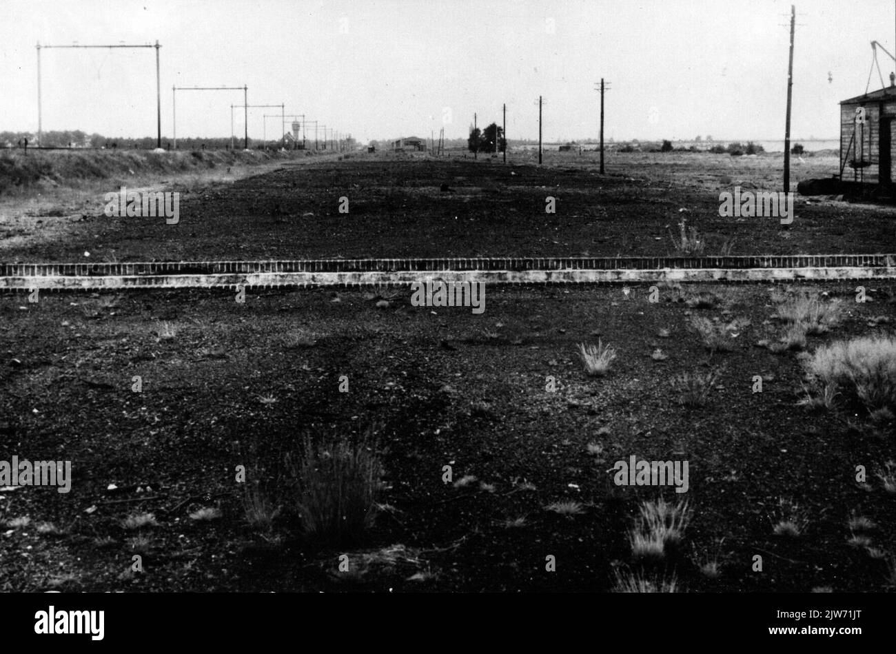 Image of the stacking place of the N.S. during the war. in Crailoo ...