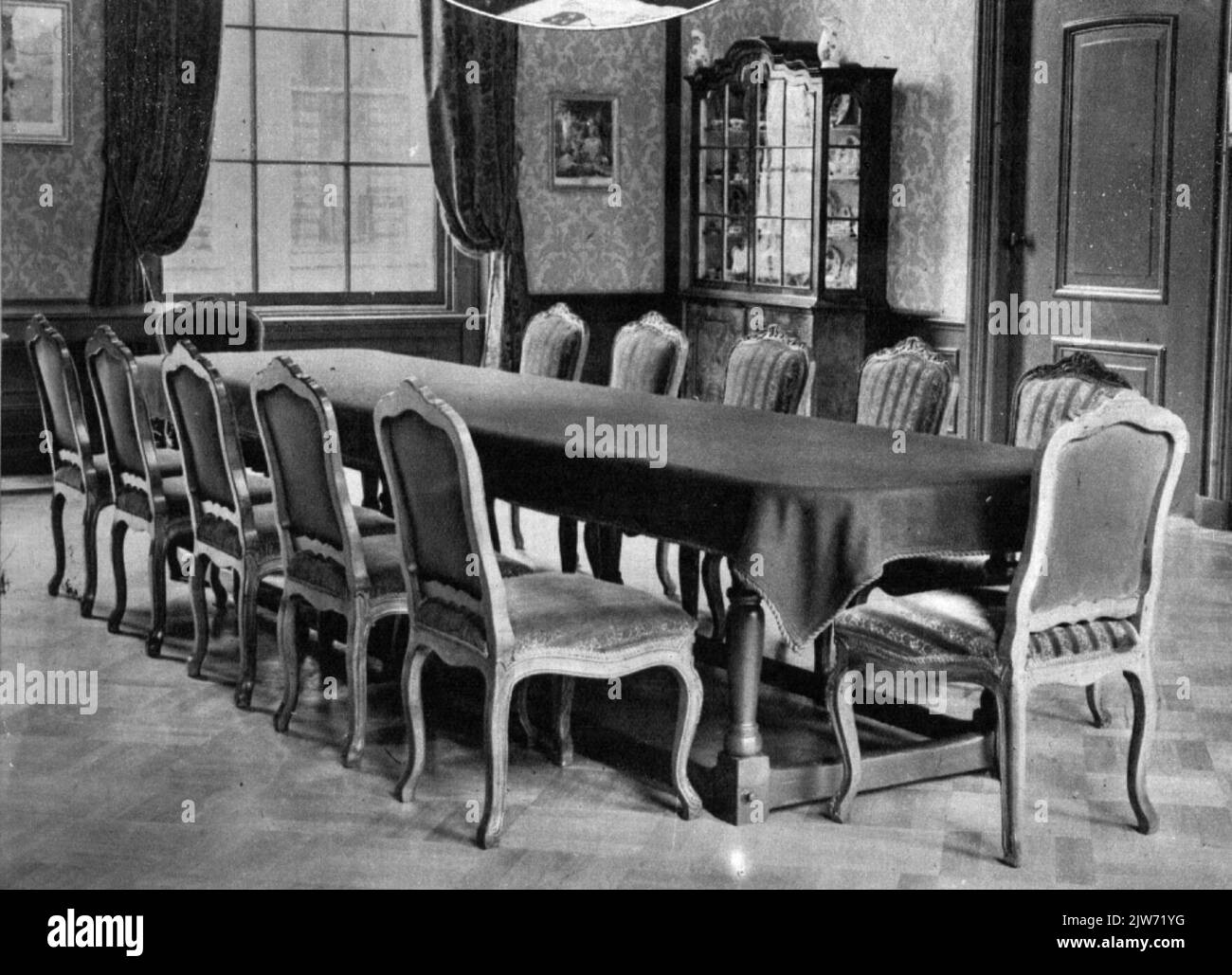Interior has been restored Black and White Stock Photos & Images - Alamy