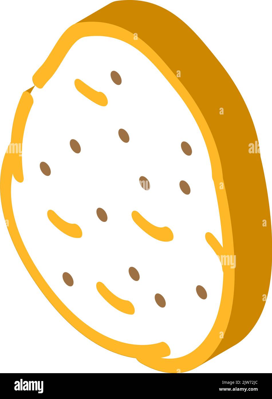 potato tuber isometric icon vector illustration Stock Vector Image ...
