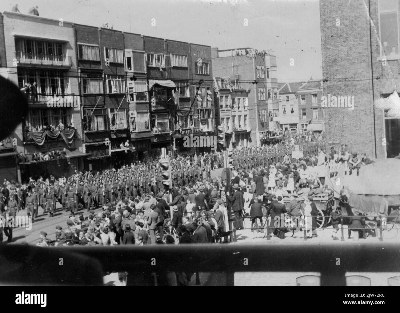 Image of the Memorial D-Day Parade.Infanterists of the 3rd Canadian ...