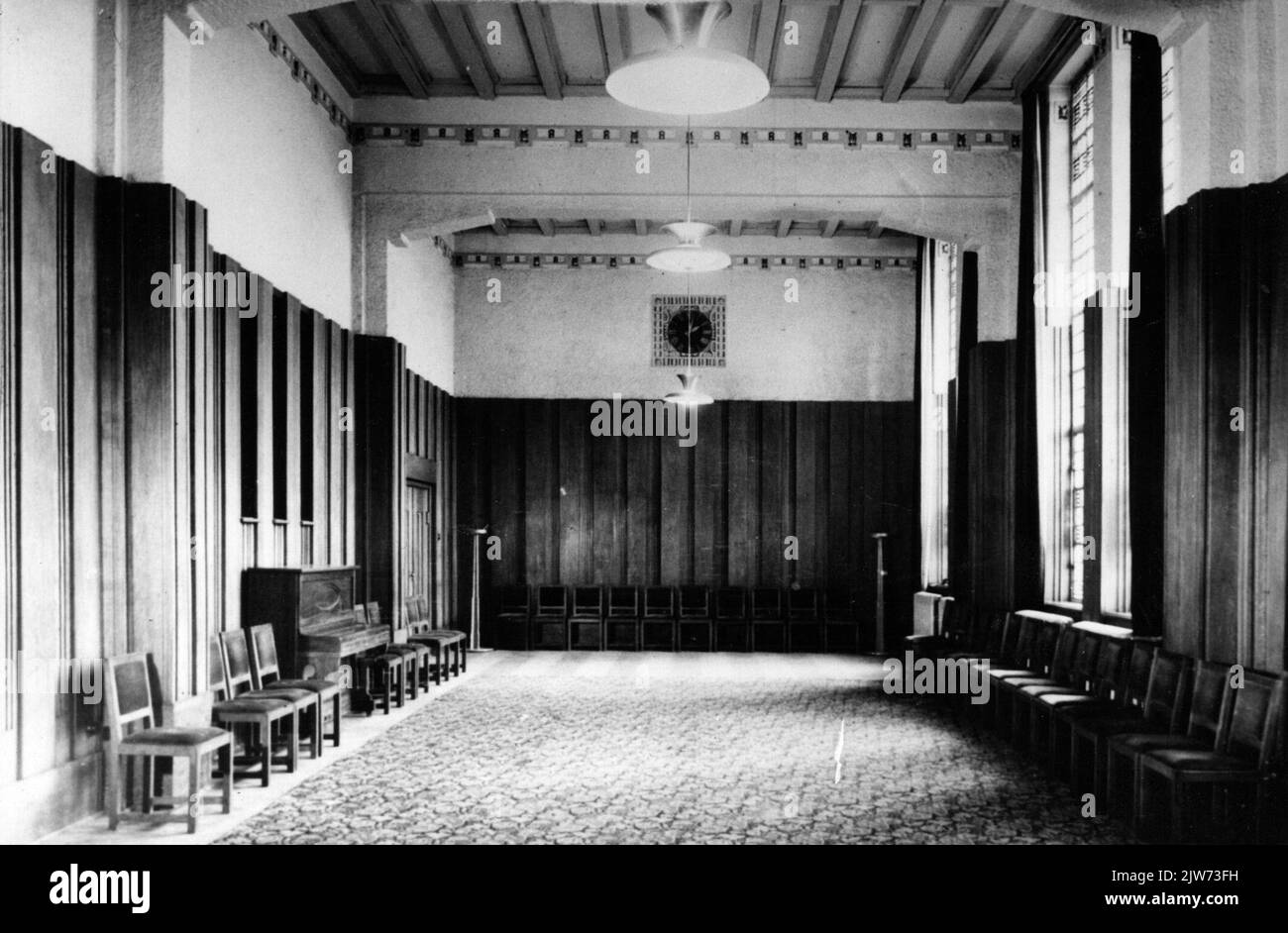 Interior of the main building III (HGB III, Moreelsepark) of the N.S ...