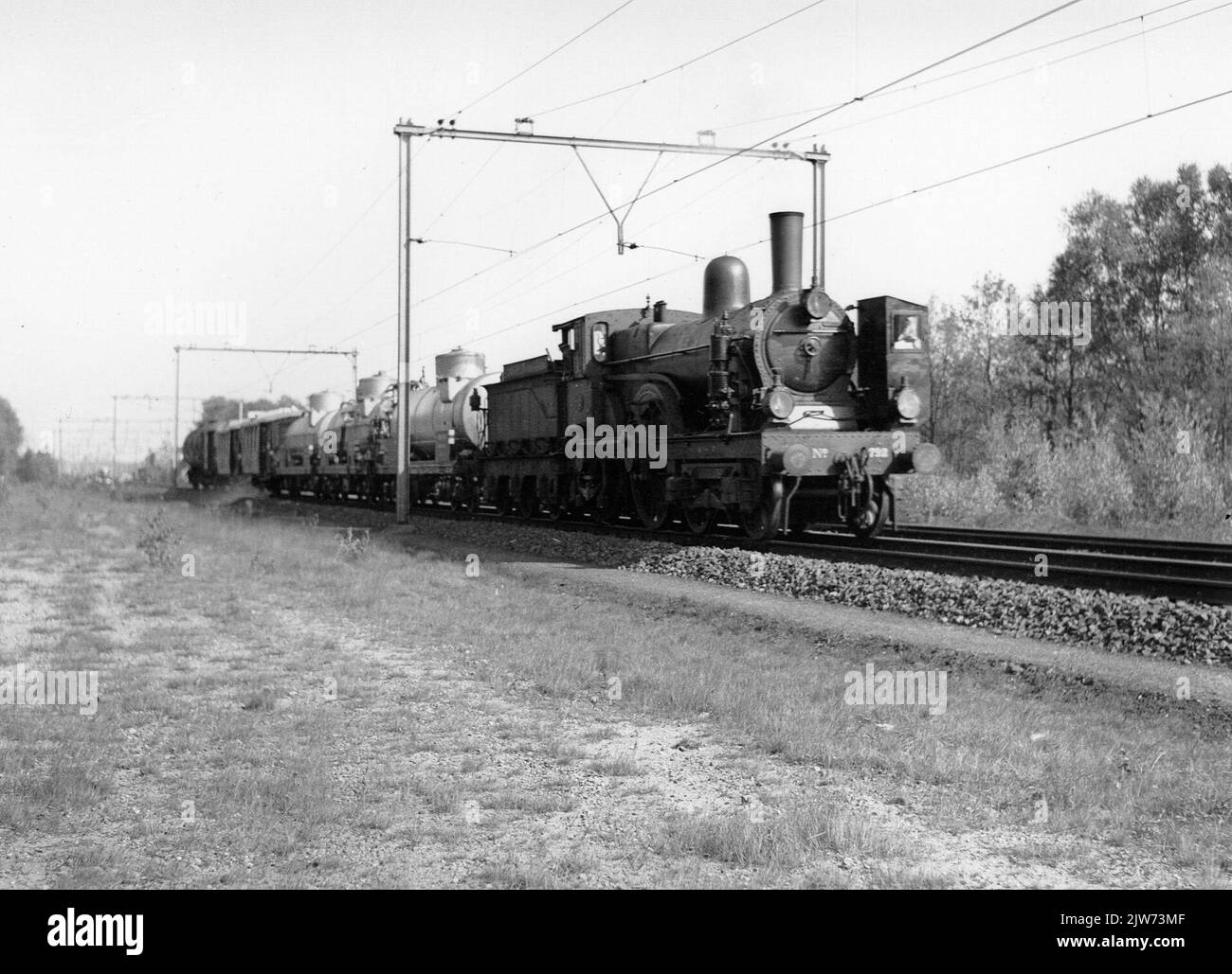 Image of the spray train (weed control train) of the N.S., drawn by ...
