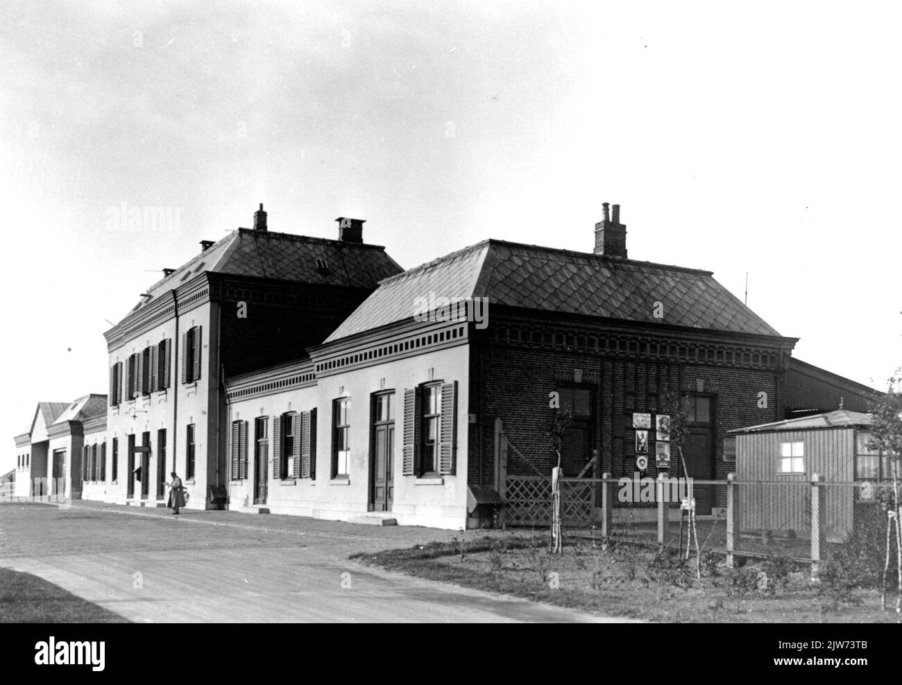 View of the N.S. station Stavoren in Stavoren Stock Photo - Alamy