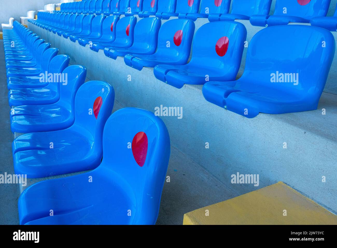 spectator seating in a football stadium Stock Photo - Alamy