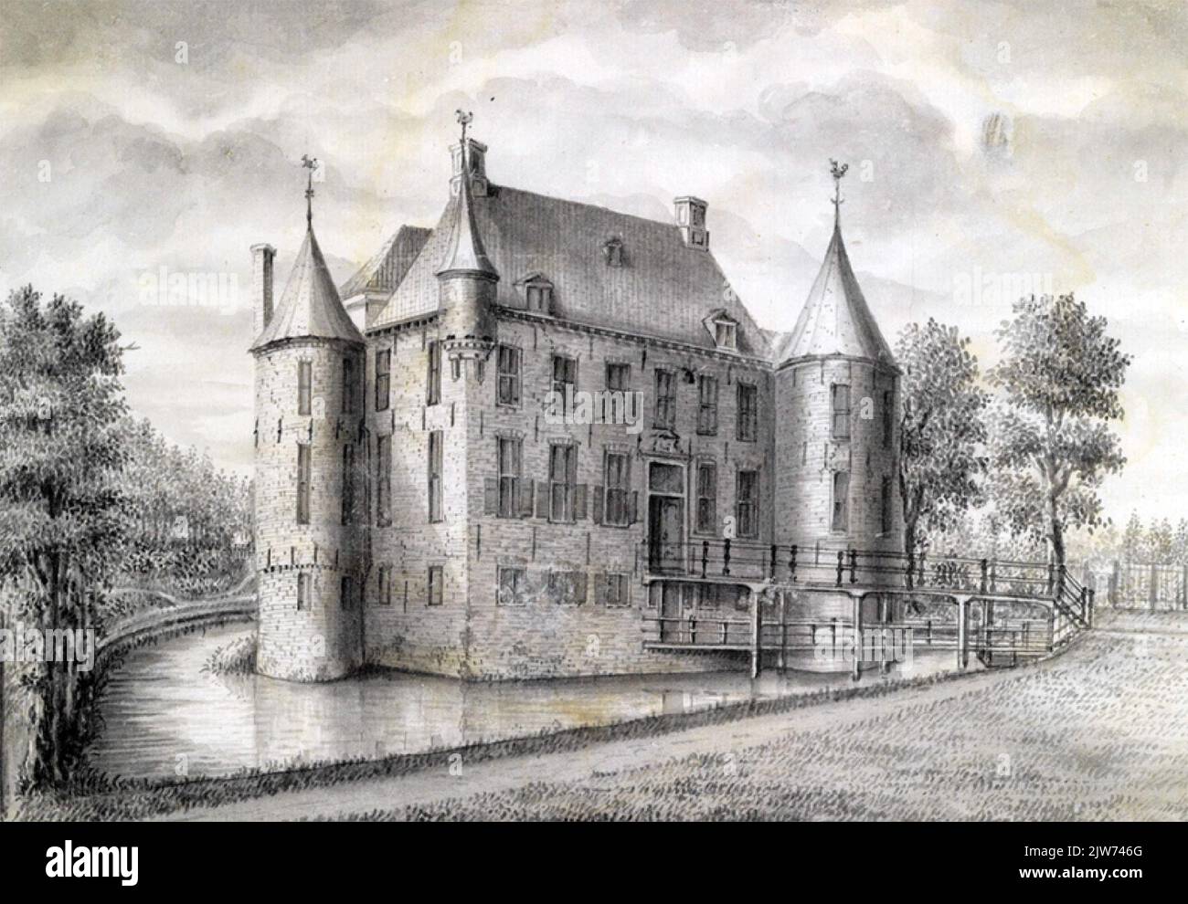 Castle maarsbergen hi-res stock photography and images - Alamy