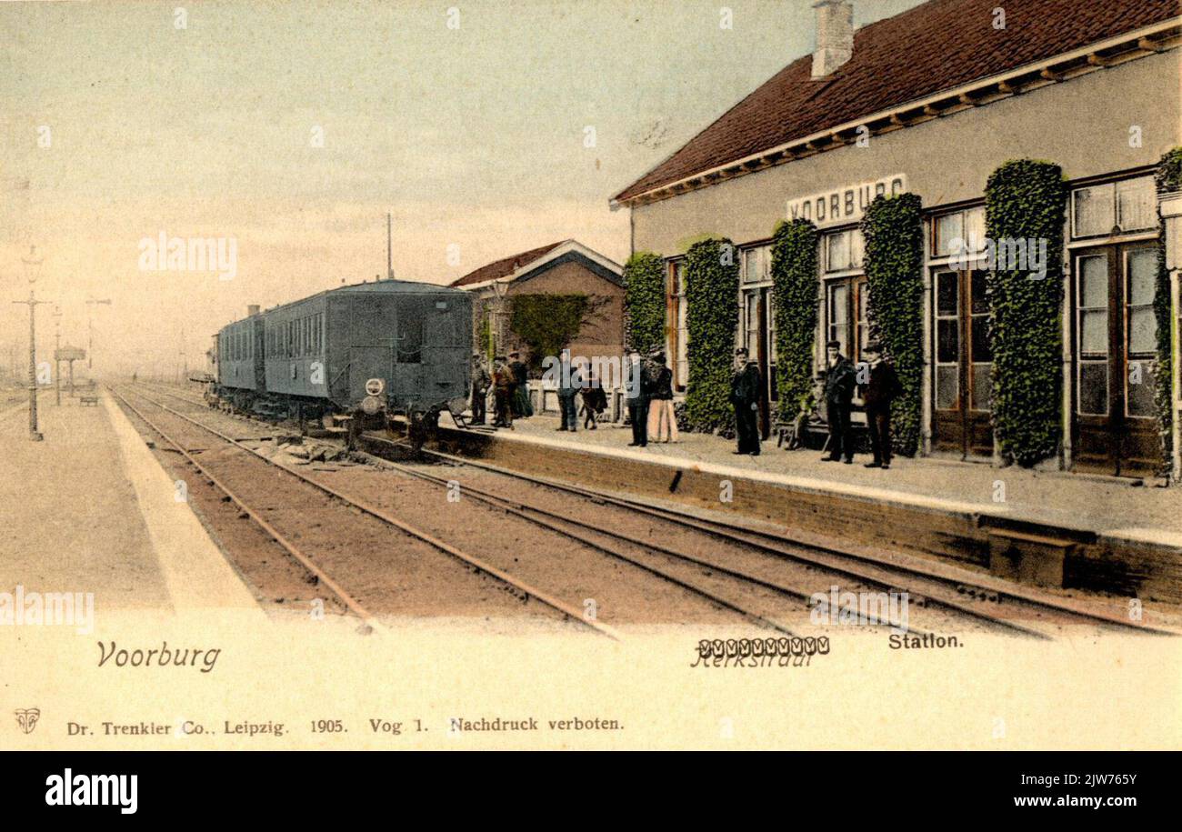 Voorburg Station. Recto, o Stock Photo - Alamy