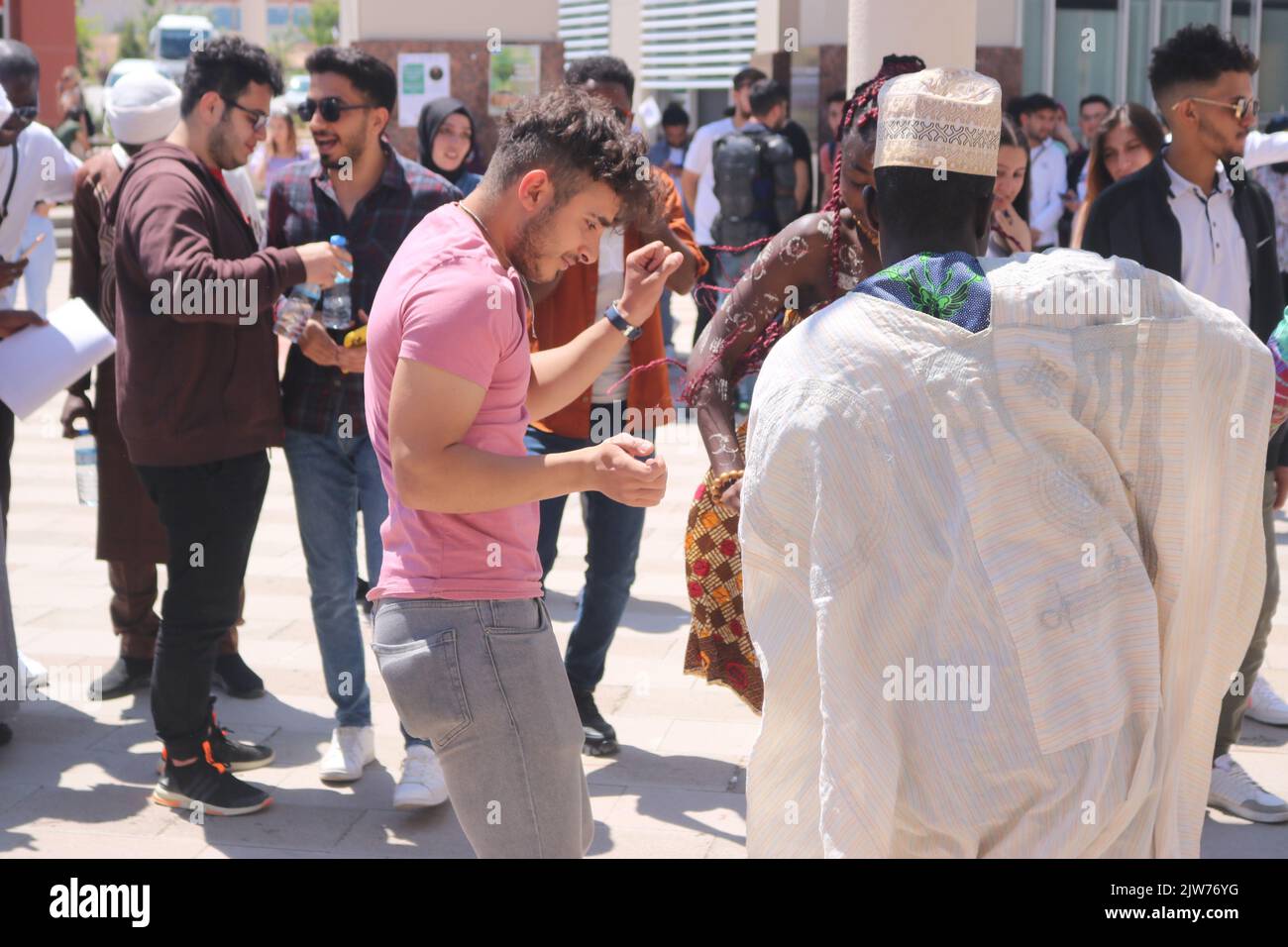 Student Social activity Stock Photo - Alamy