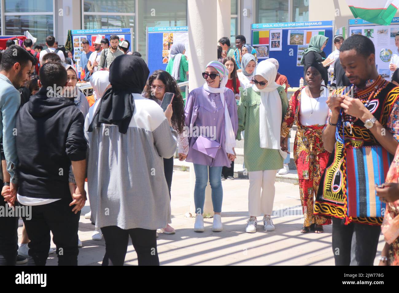Student Social activity Stock Photo - Alamy