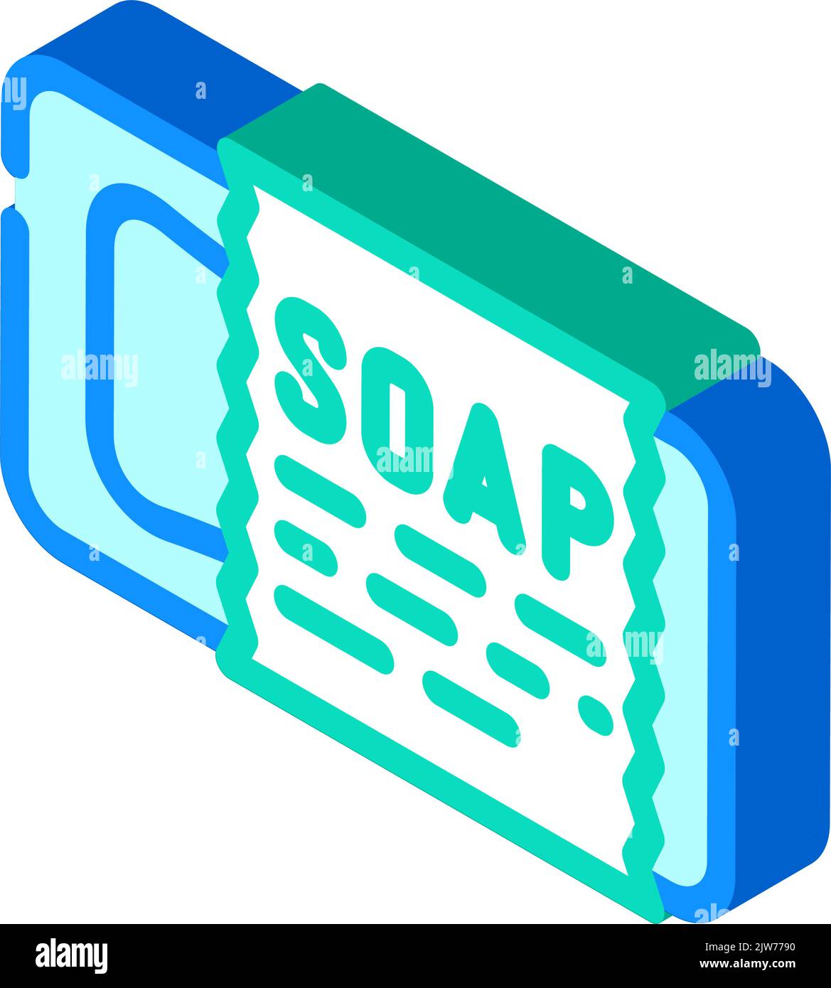 soap fragrance isometric icon vector illustration Stock Vector Image ...