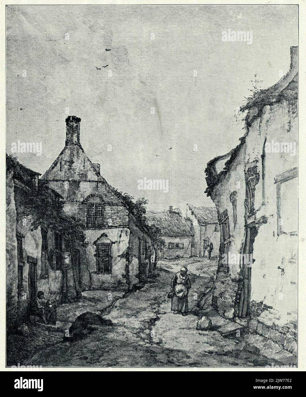 Fig. 10. "and" De Grutterstraat in Rhenen, drawing of / J. Hulswit ...