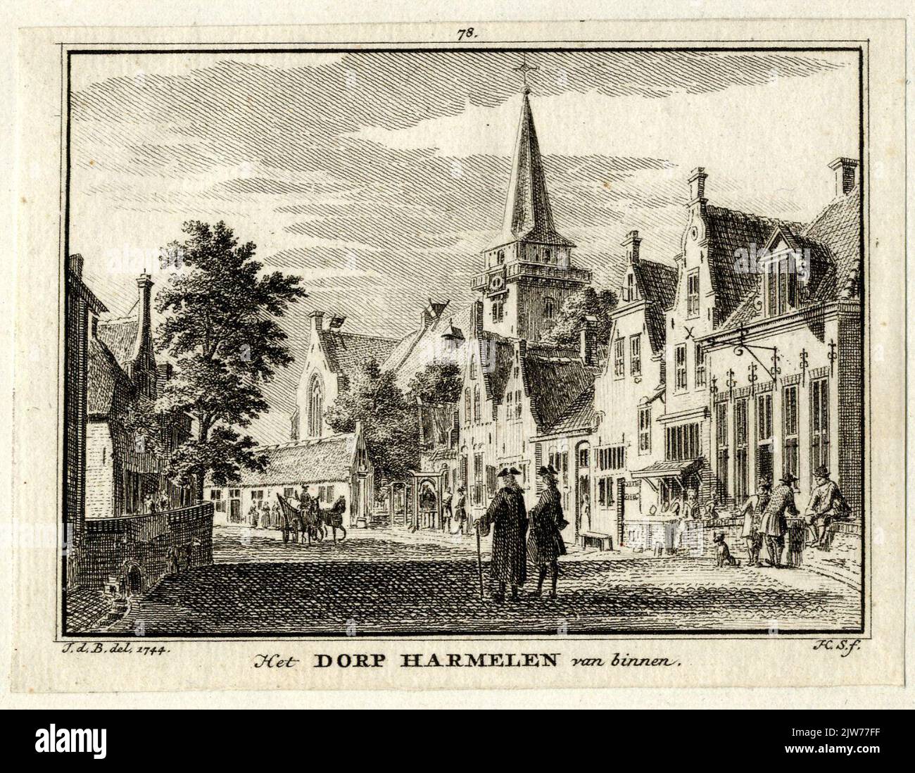 The village of Harmelen inside Stock Photo - Alamy