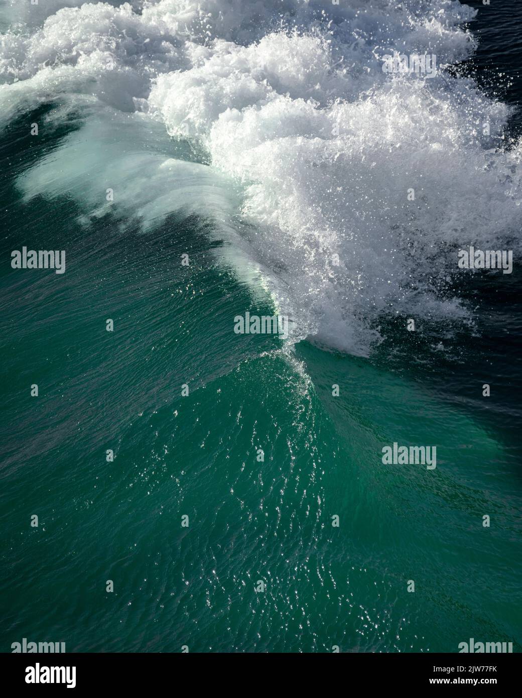 Aerial wave at Kynance cove Stock Photo - Alamy