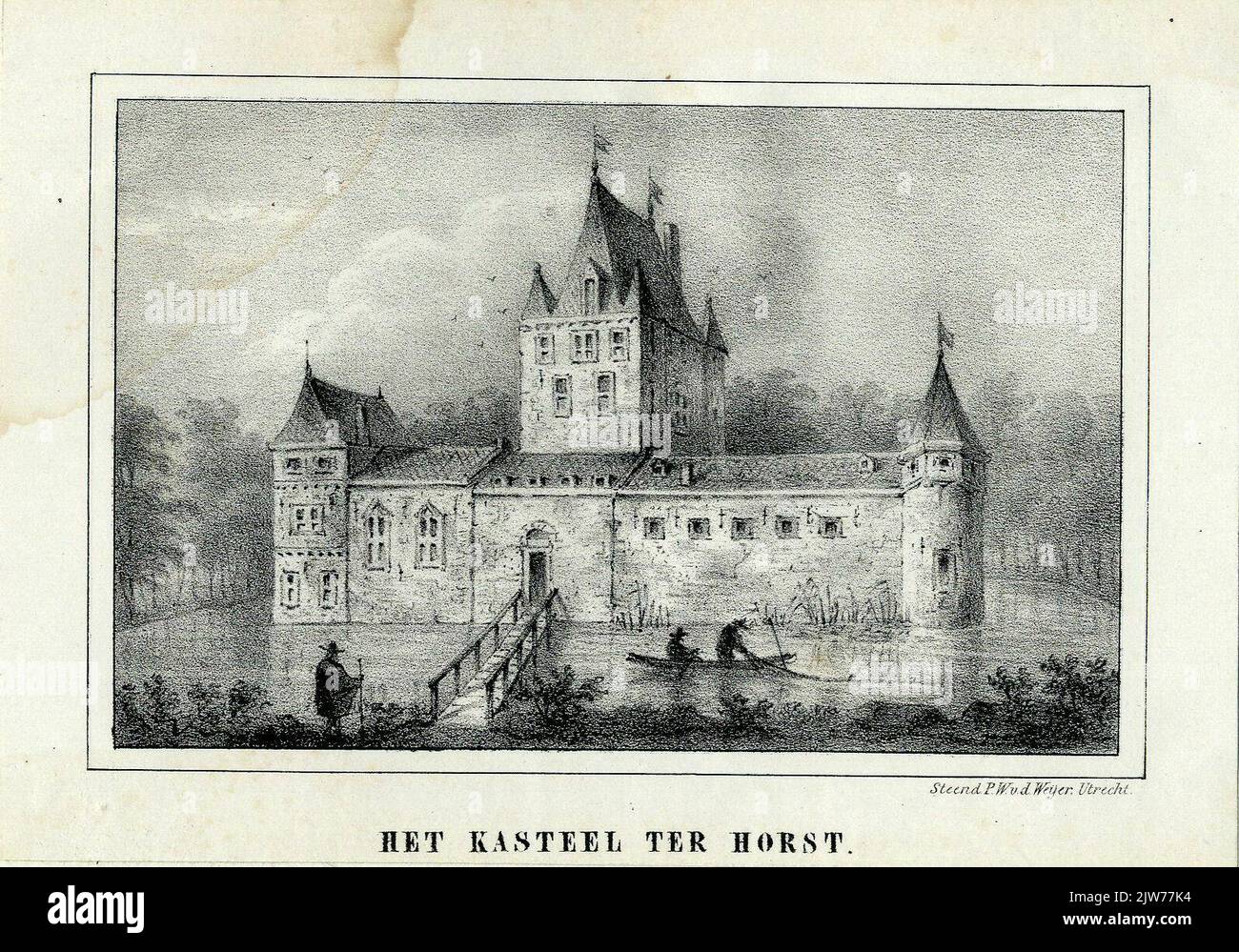 The Ter Horst Castle Stock Photo - Alamy