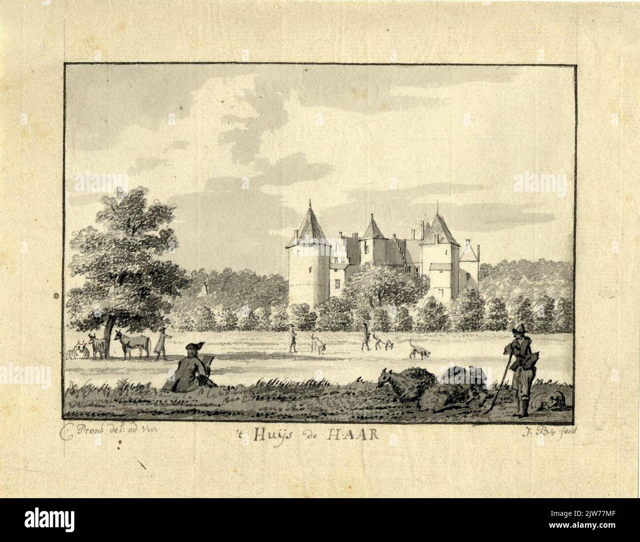 't Huijs de Haar Stock Photo - Alamy