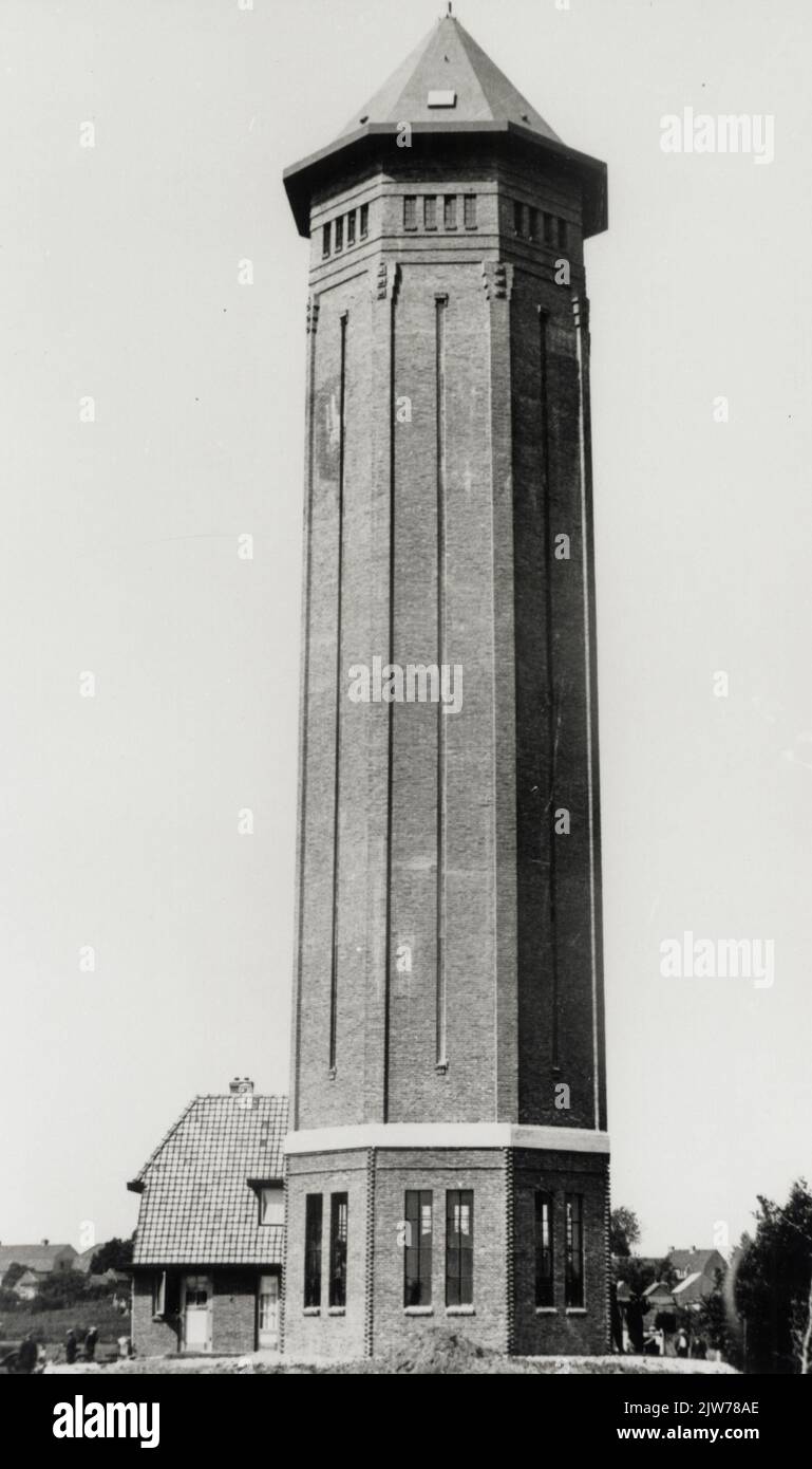 View of the water tower in Veenendaal. N.B. The water tower was ...