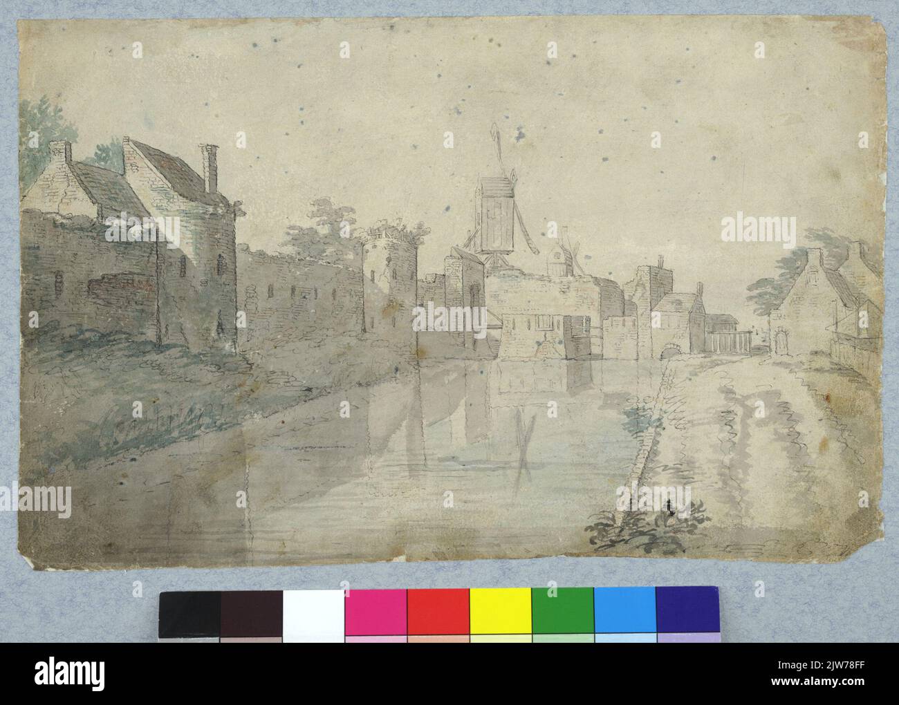 Portrait of Anna Ram-Strick, born Utrecht 1591, wife of Philips RAM ...