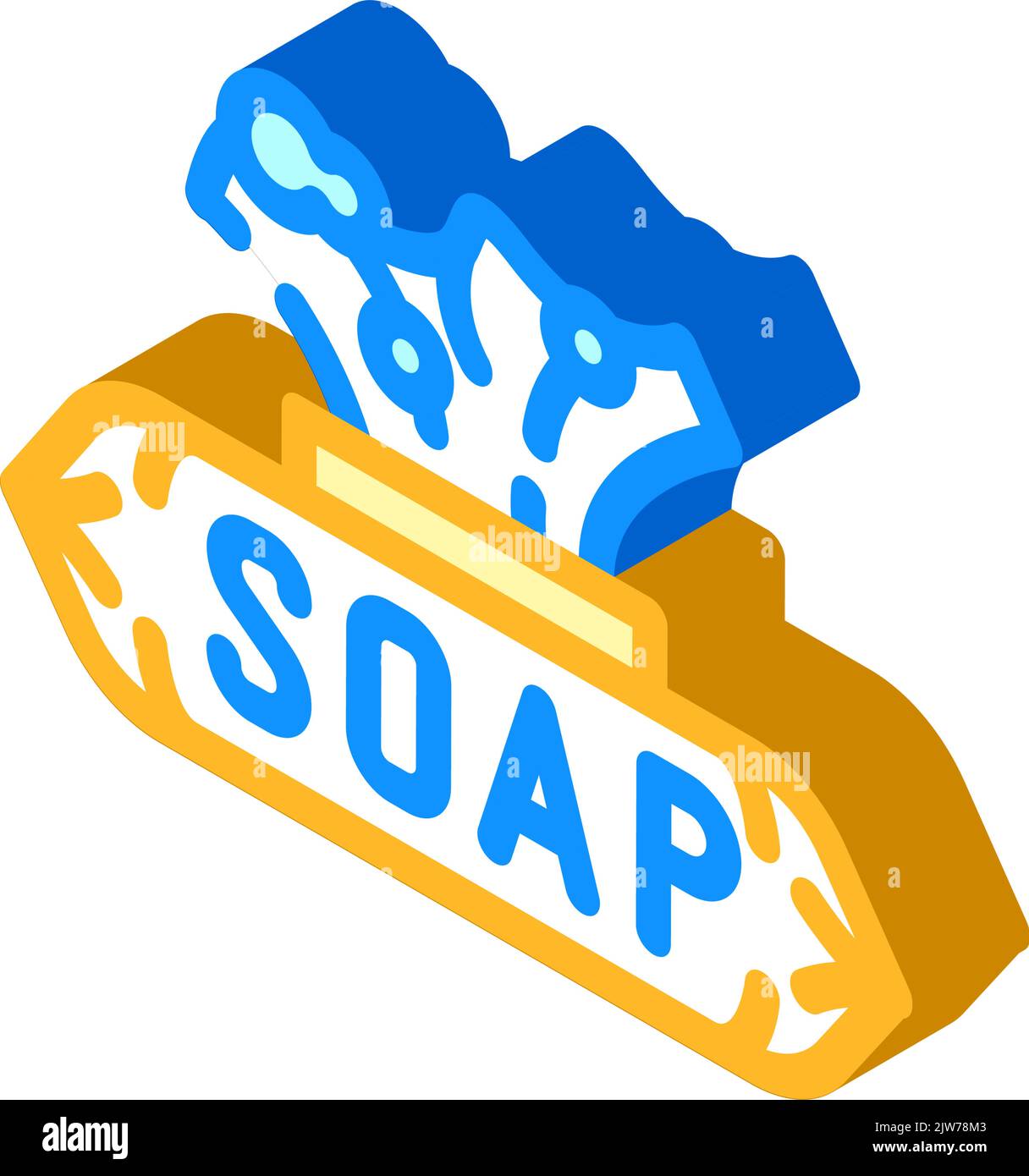 soap wipes isometric icon vector illustration Stock Vector Image & Art ...