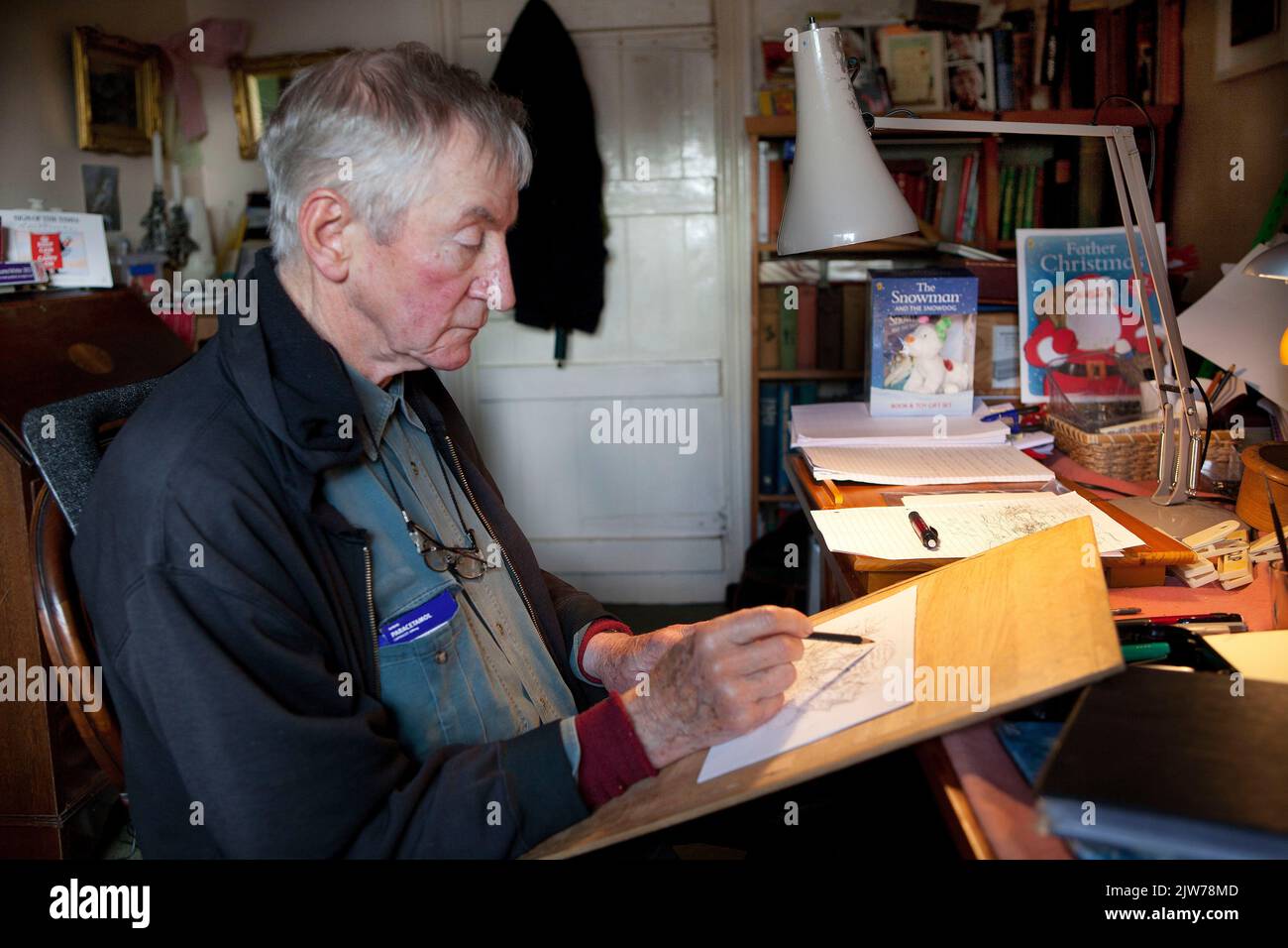 Raymond Briggs,illustrator and cartoonist and the creator of the world ...